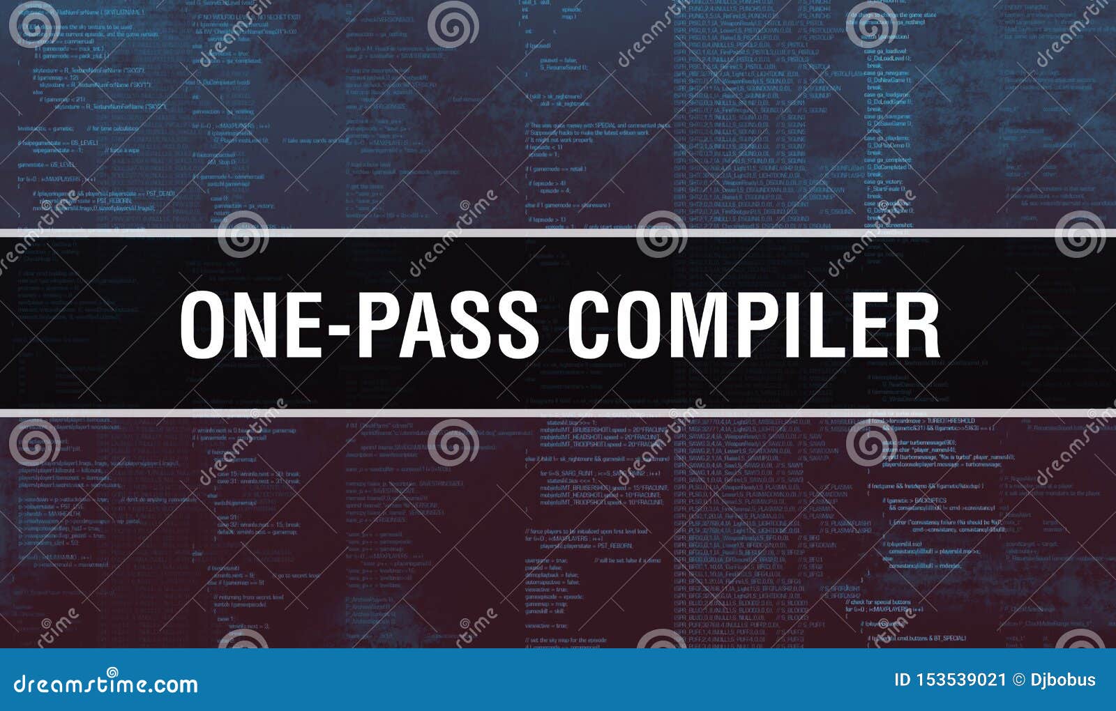 One Pass Compiler With Digital Java Code Text One Pass Compiler And Computer Software Coding