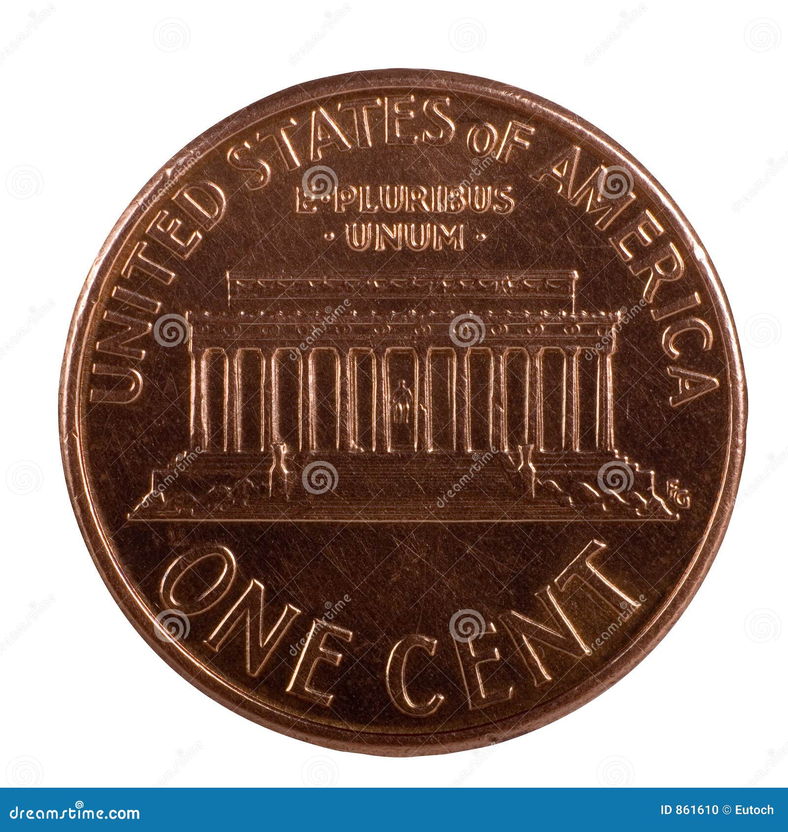 One Peny stock photo. Image of penny, metall, round, isolated - 861610