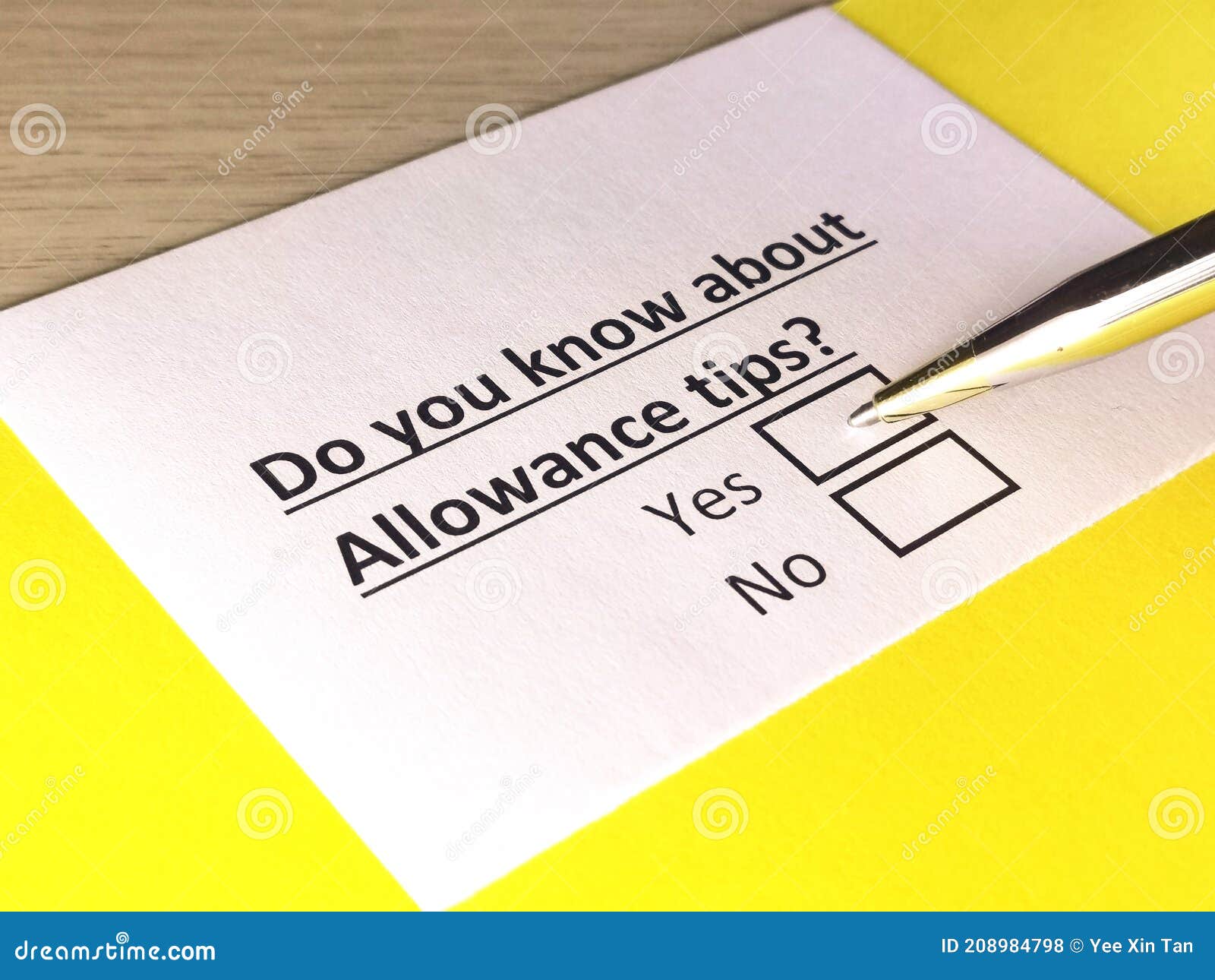 Questionnaire about Education Stock Photo - Image of education ...