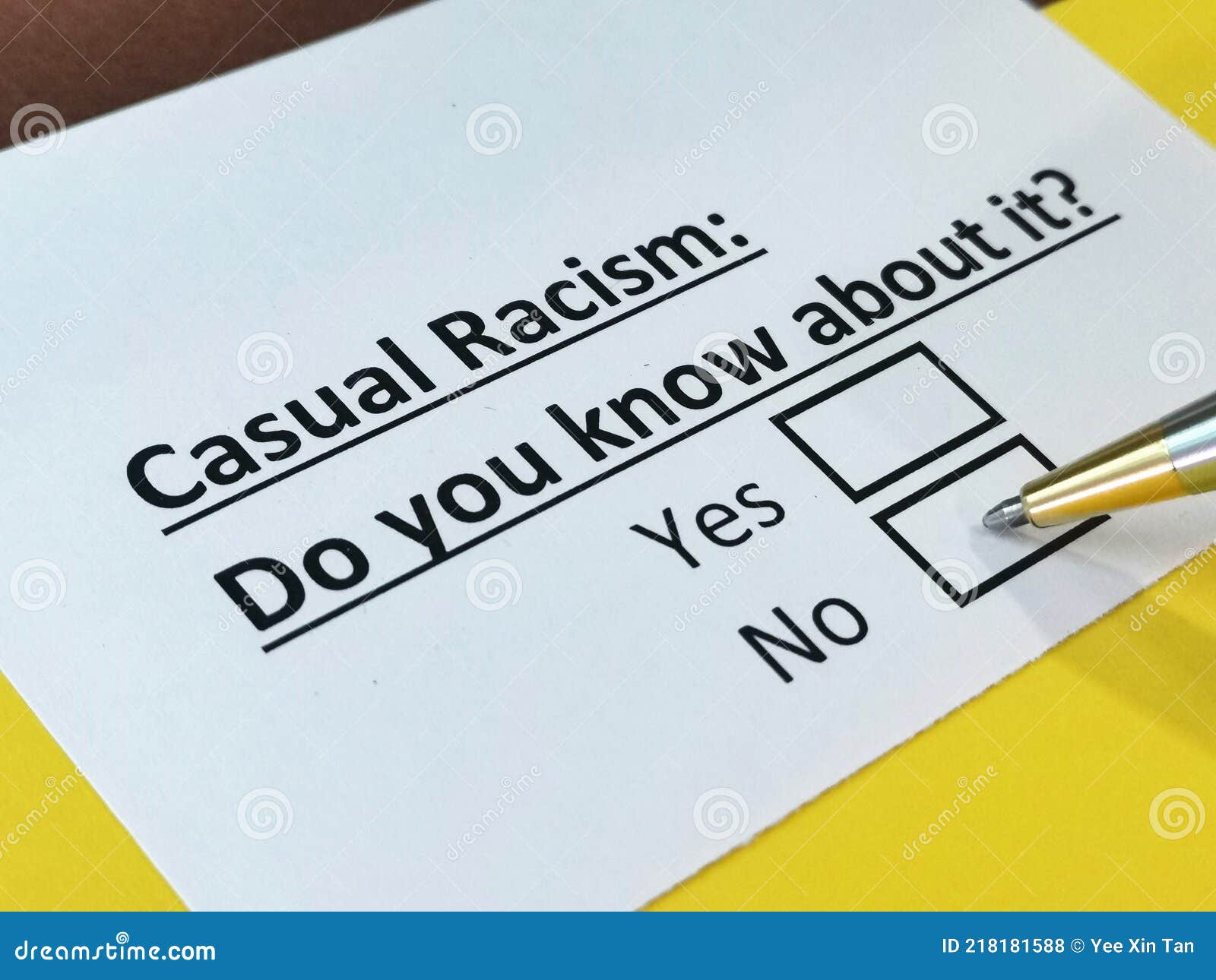 Questionnaire stock photo. Image of knowledge, choices - 218181588