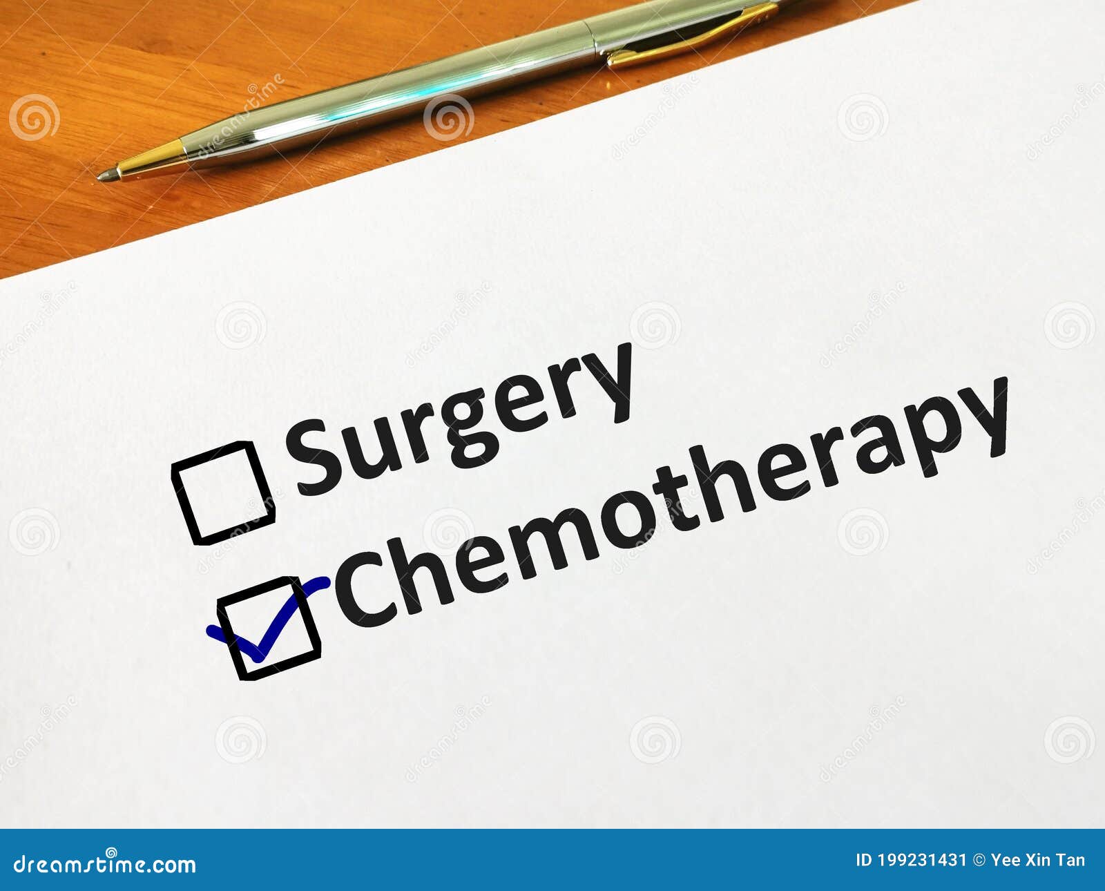 Questionnaire stock image. Image of breast, cancer, radiotherapy ...