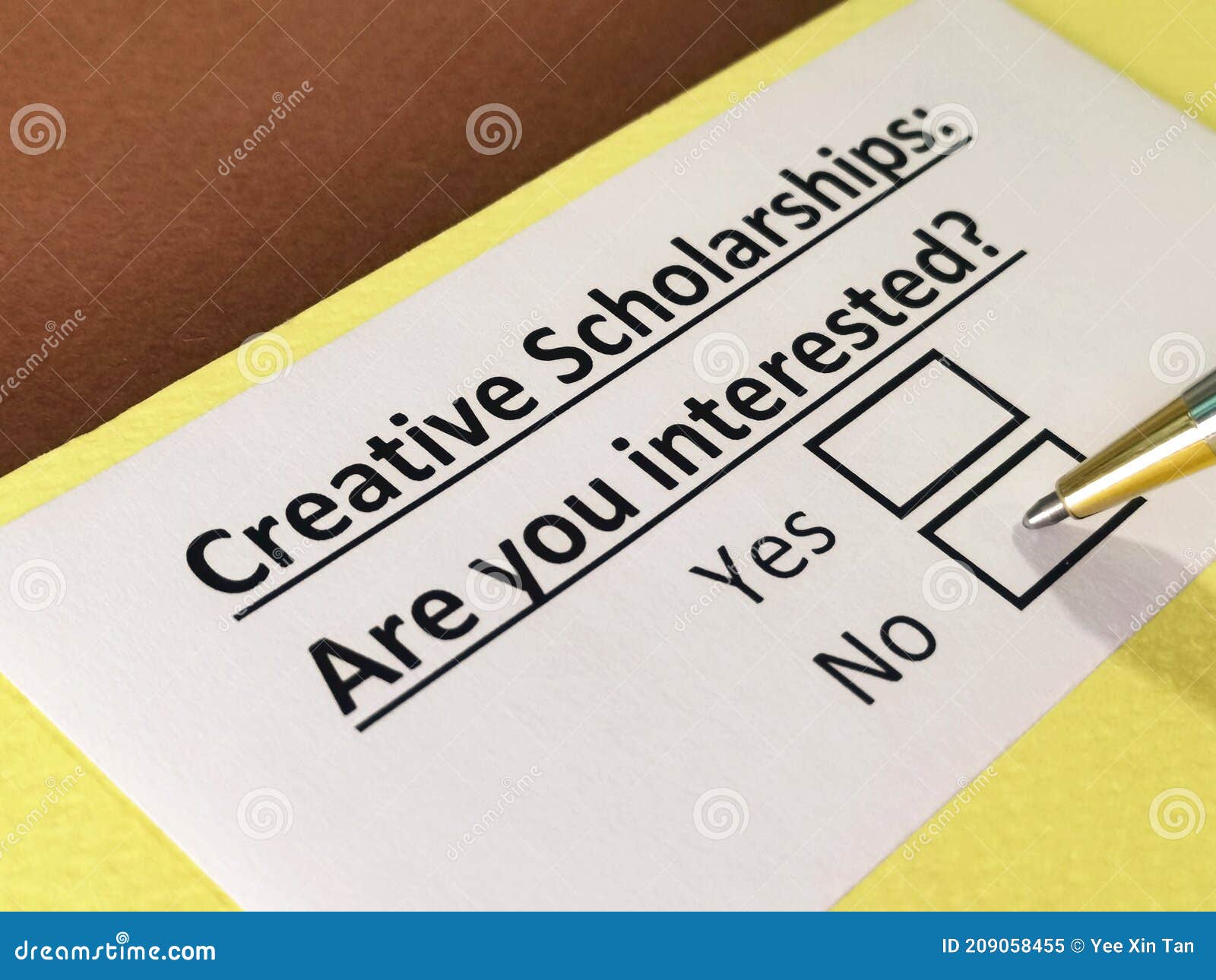 Questionnaire stock image. Image of interested, answer - 209058455