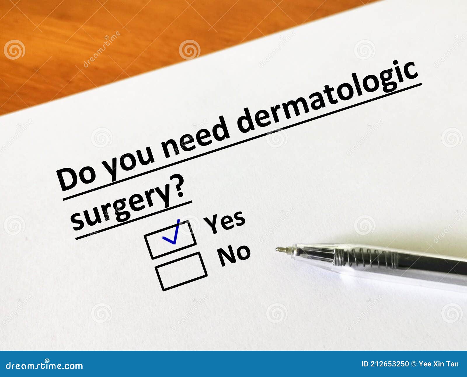 Questionnaire about Dermatology Stock Illustration - Illustration of ...