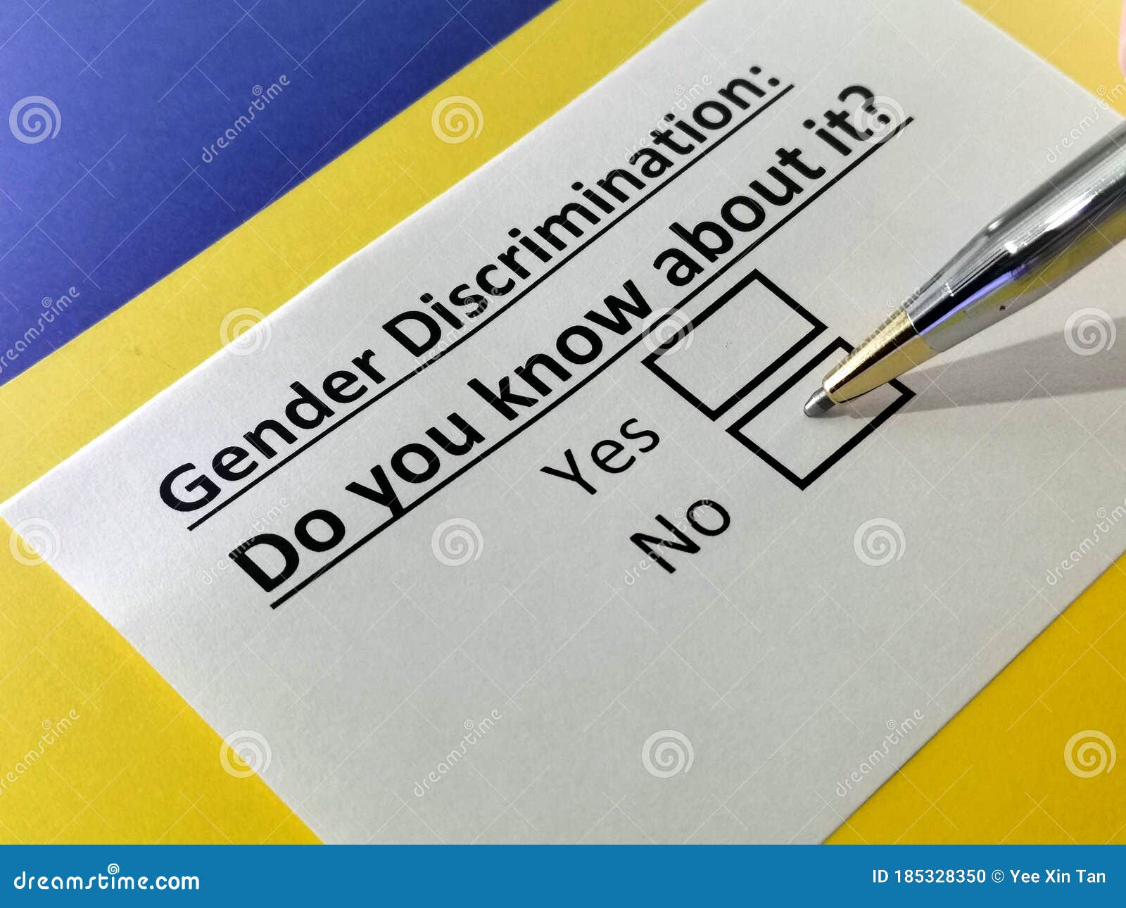 Questionnaire stock photo. Image of company, inequality - 185328350