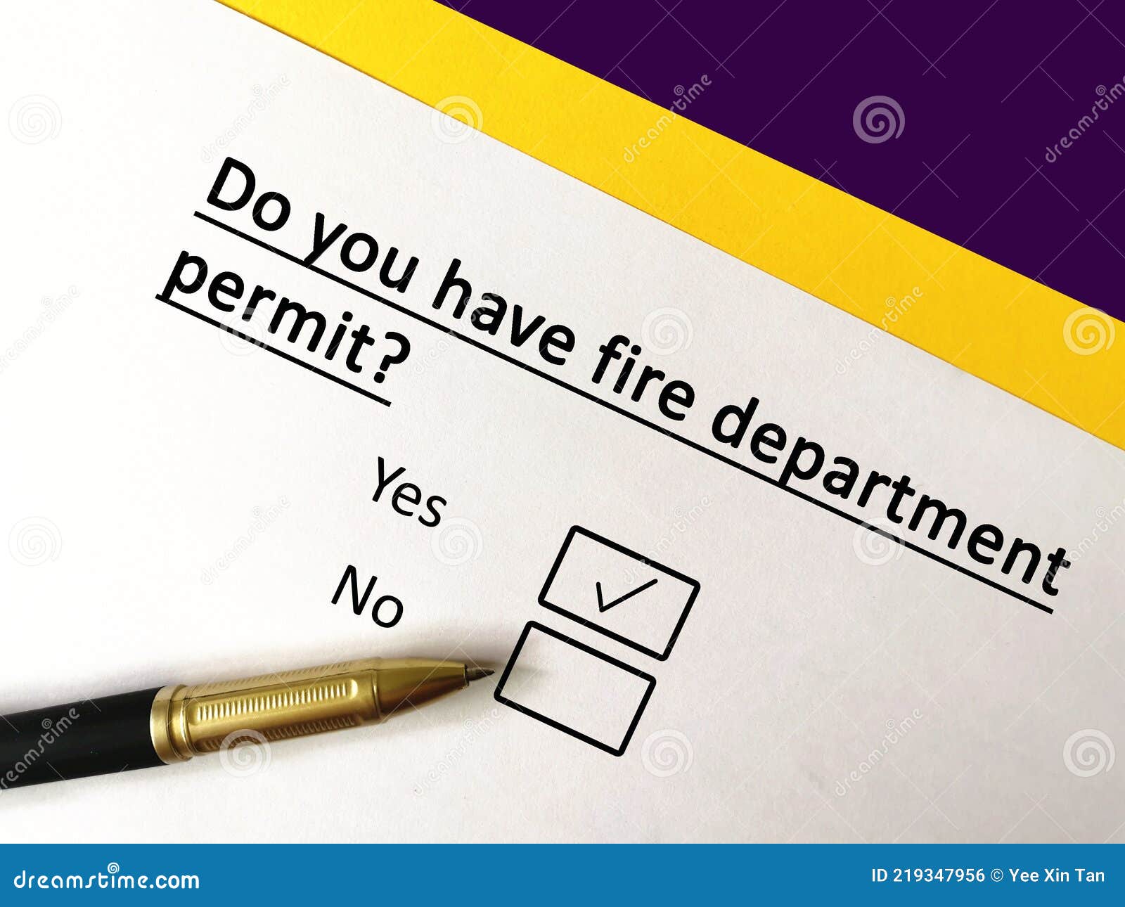 Questionnaire stock photo. Image of awareness, knowledge - 219347956