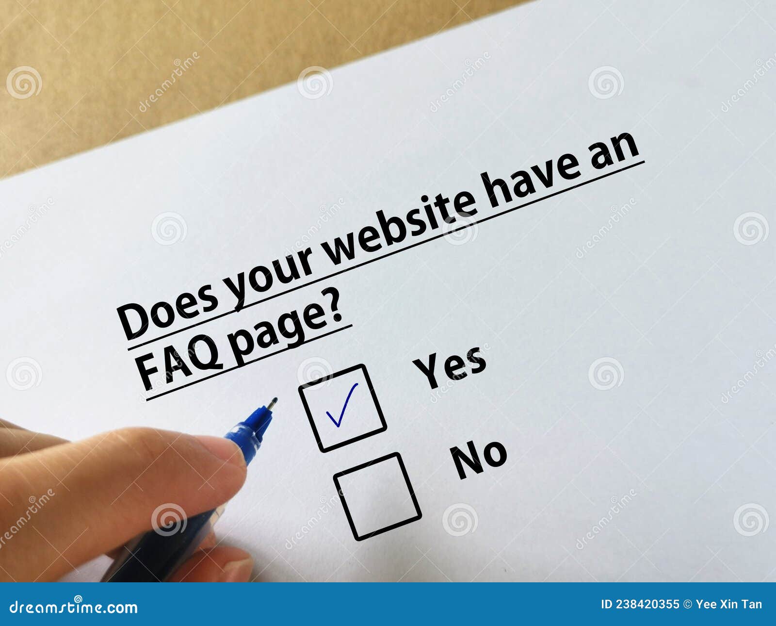 Questionnaire about work stock image. Image of fast - 238420355