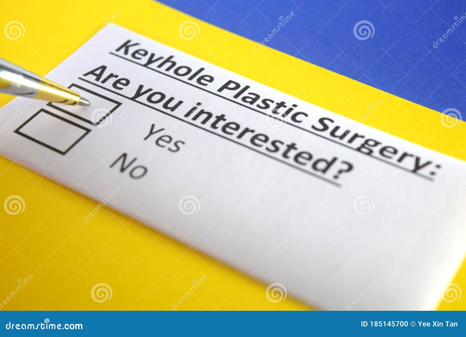 Questionnaire. stock photo. Image of plastic, therapy - 185145700