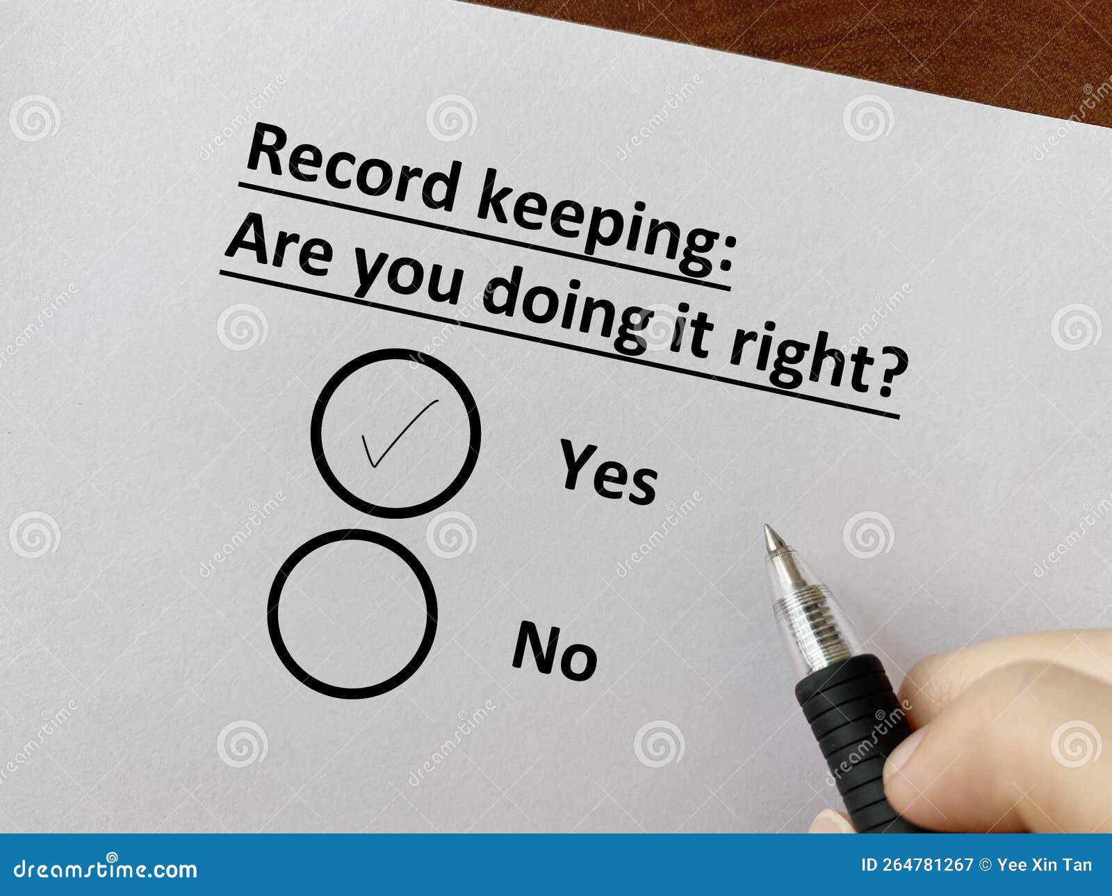 Questionnaire about Procurement Stock Image - Image of training, learn ...