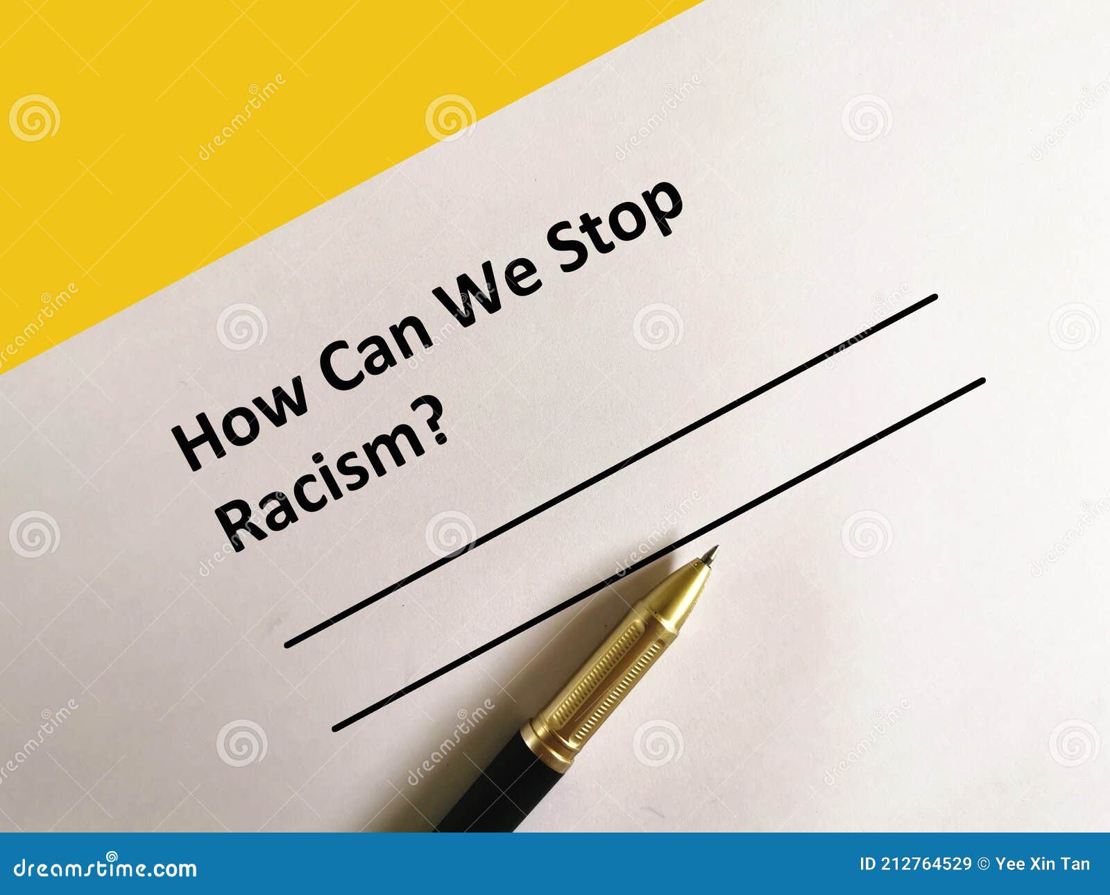 Questionnaire stock image. Image of racism, racist, educate - 212764529
