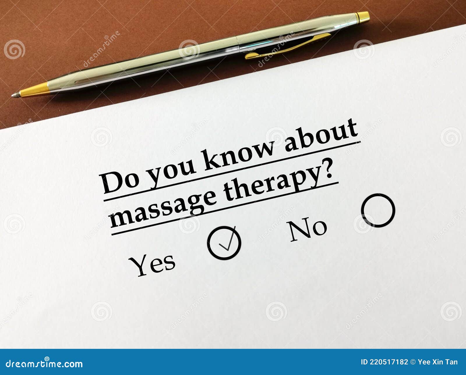 Questionnaire about Therapy Stock Photo - Image of learning, psychology ...