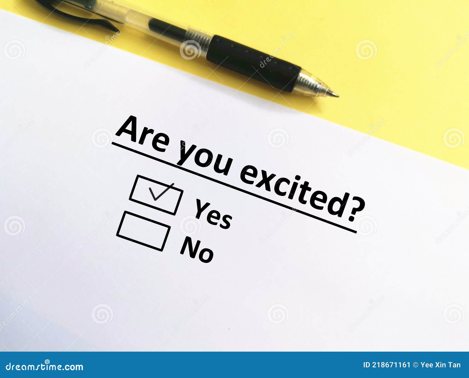 Questionnaire stock image. Image of care, opinion, excited - 218671161