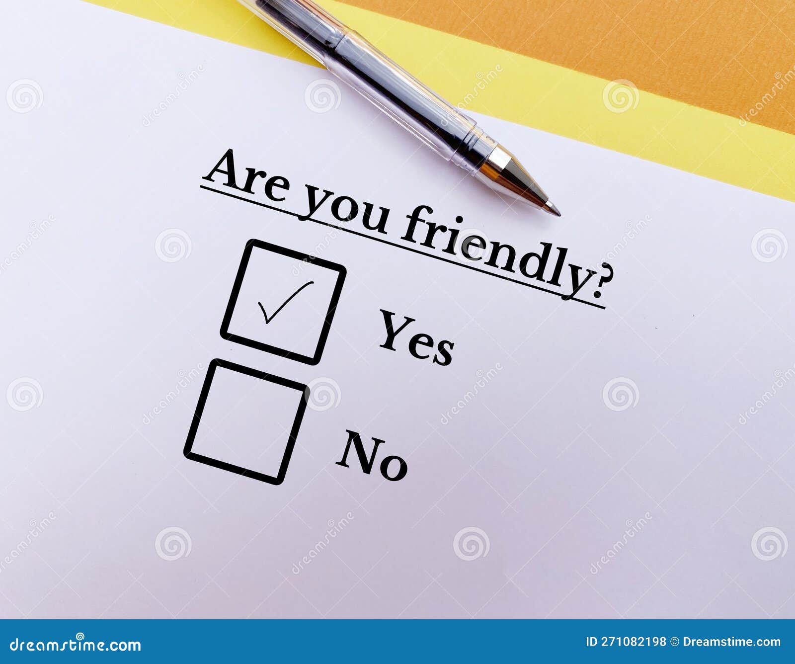 Questionnaire stock photo. Image of reflection, work - 271082198