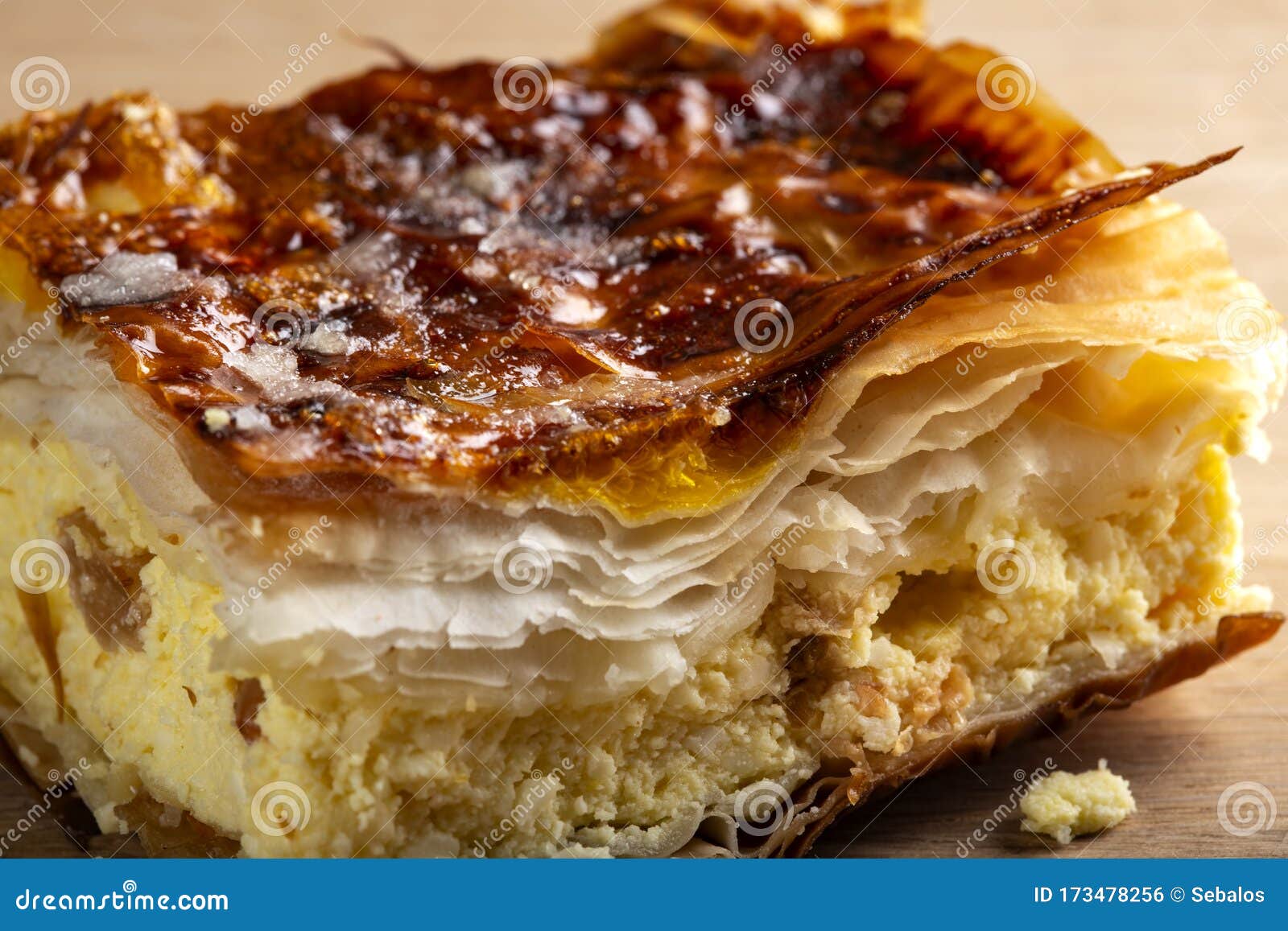 One piece of apple pie stock photo. Image of sliced - 173478256