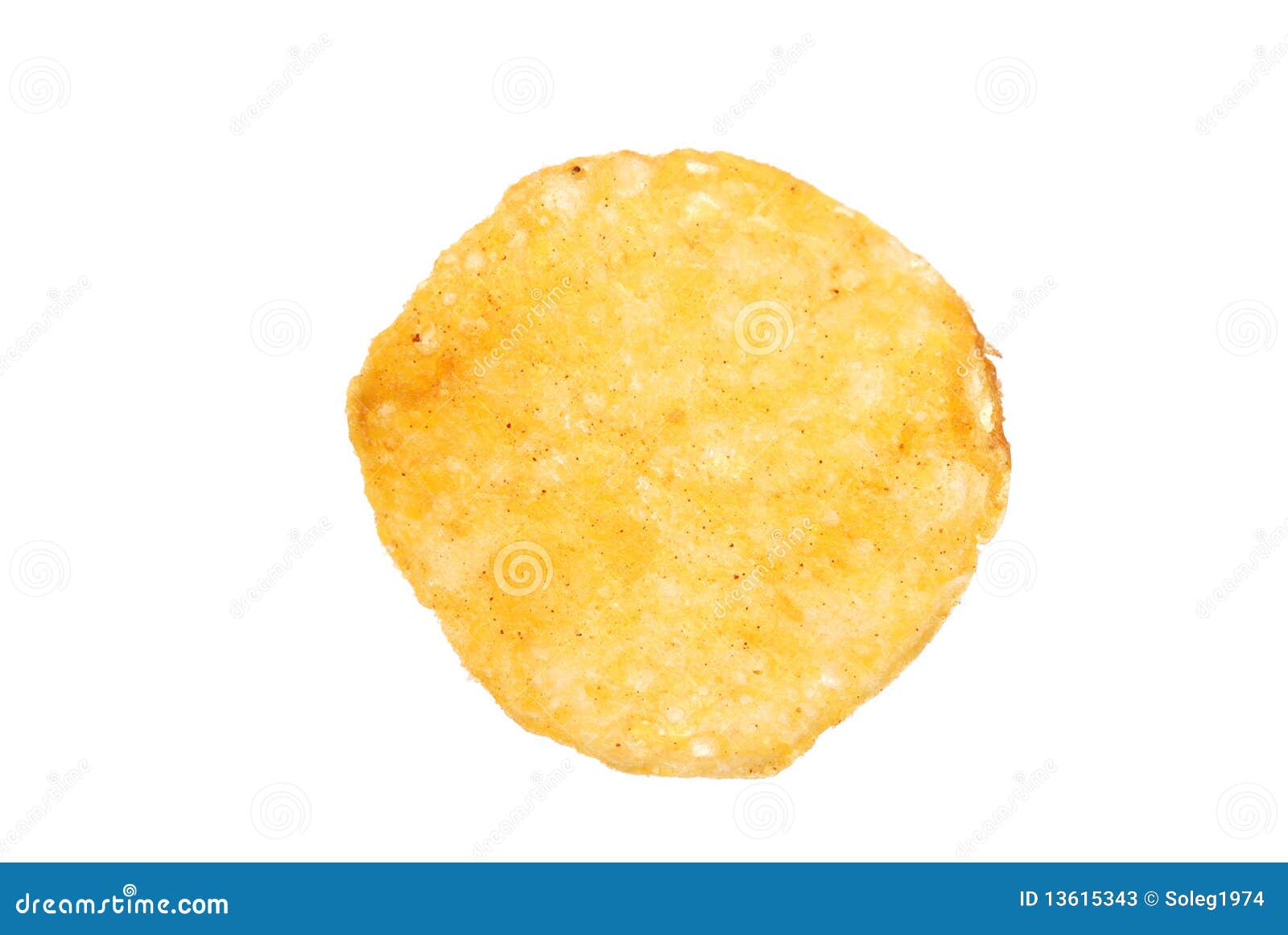 The One Piece of Chips Isolated Stock Image - Image of lunch, unhealthy ...