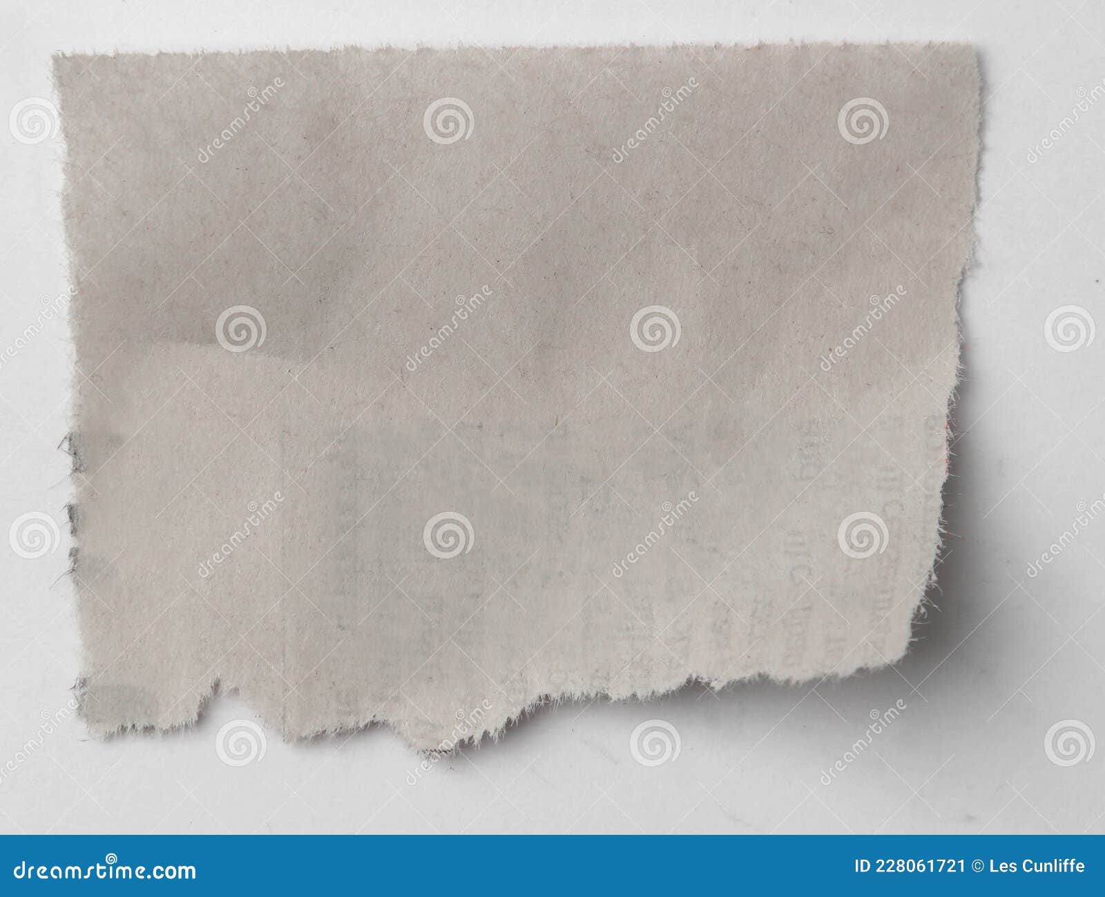 Torn paper piece stock image. Image of close, isolated - 228061721