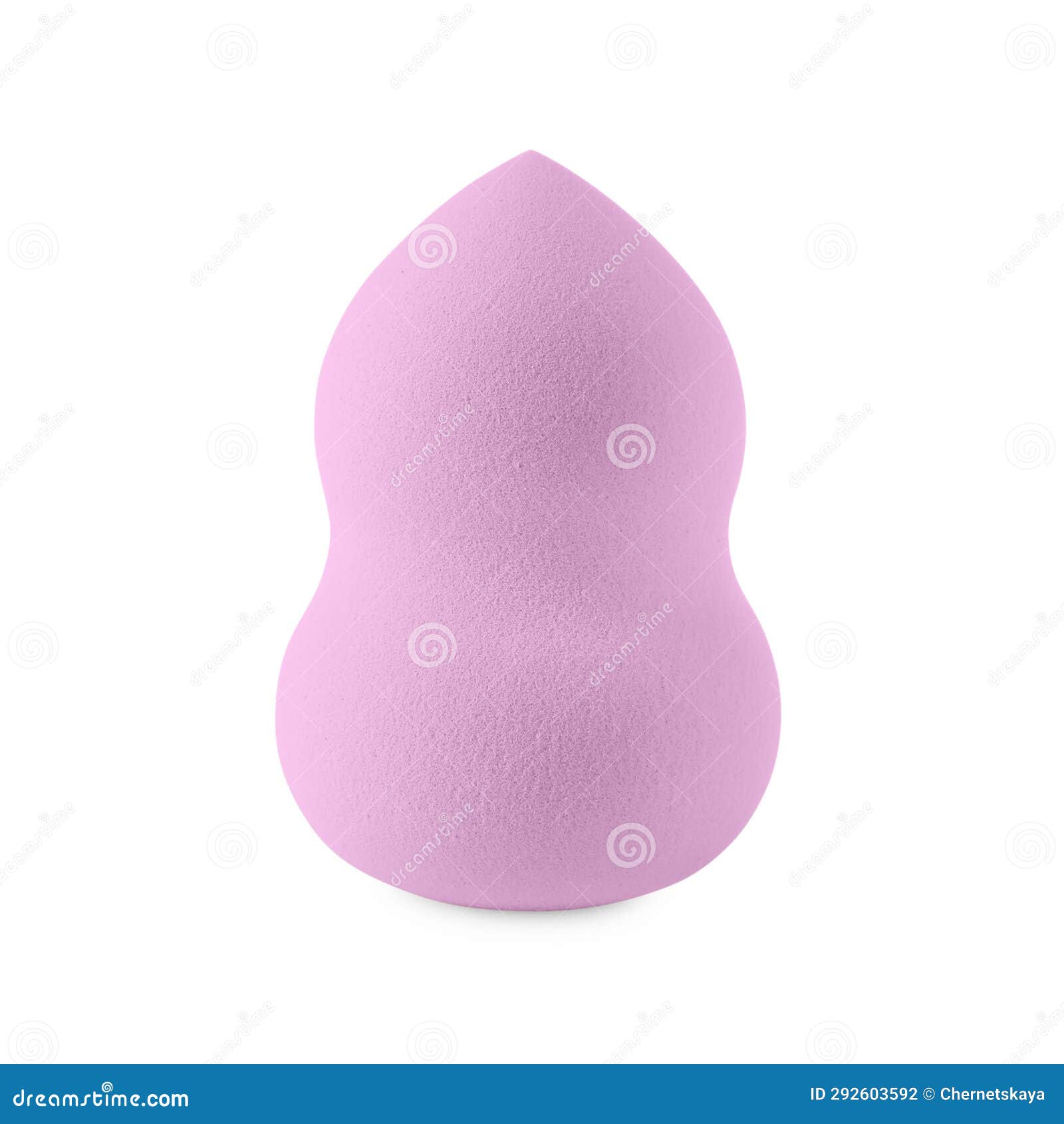 One Pink Makeup Sponge Isolated on White Stock Photo - Image of glamour ...