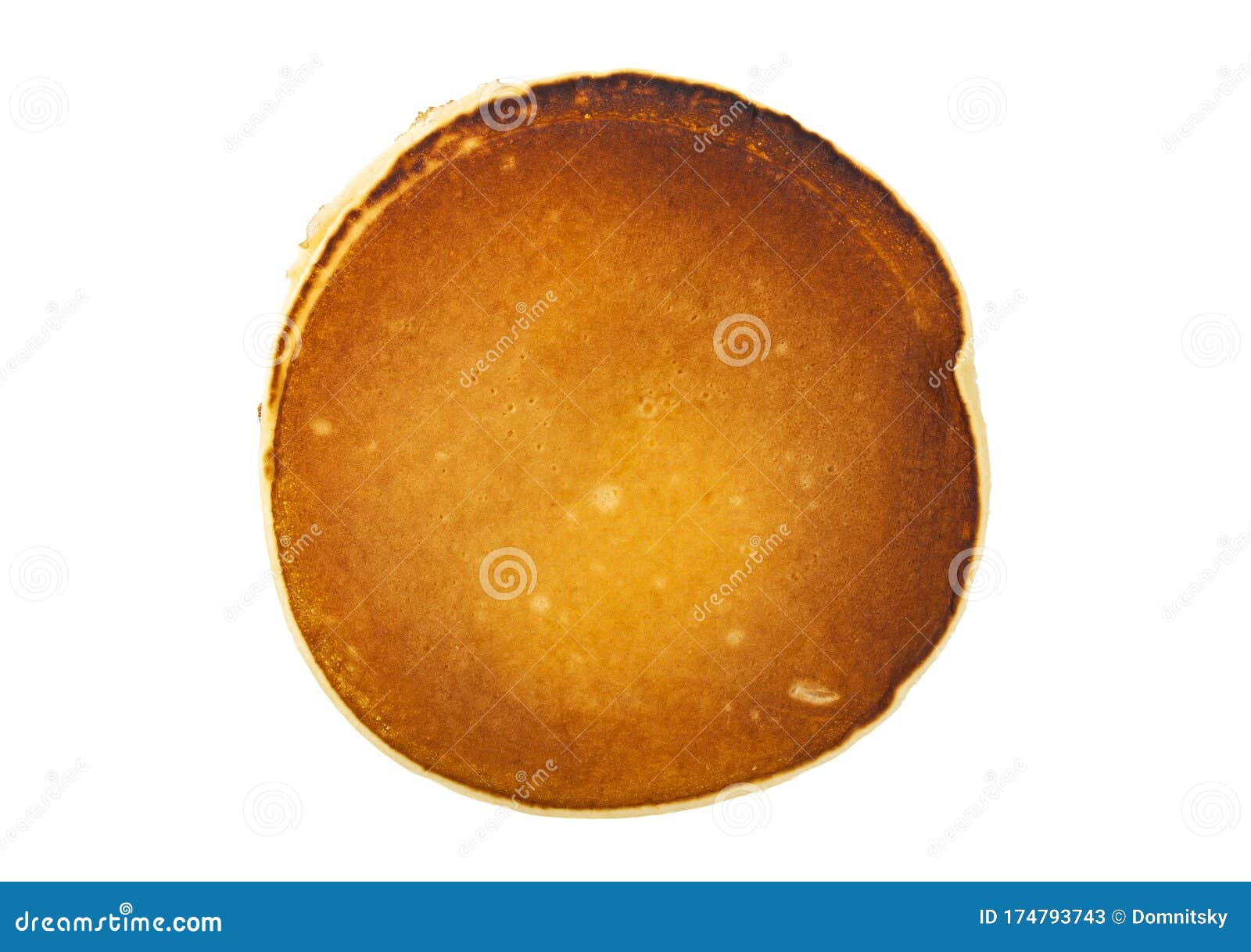 Plain Pancakes On Paper Plate Royalty-Free Stock Photo | CartoonDealer ...