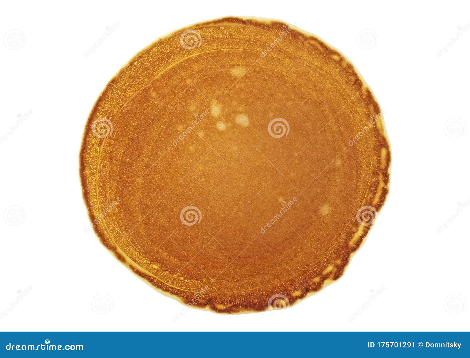 Plain Pancakes On Paper Plate Royalty-Free Stock Photo | CartoonDealer ...