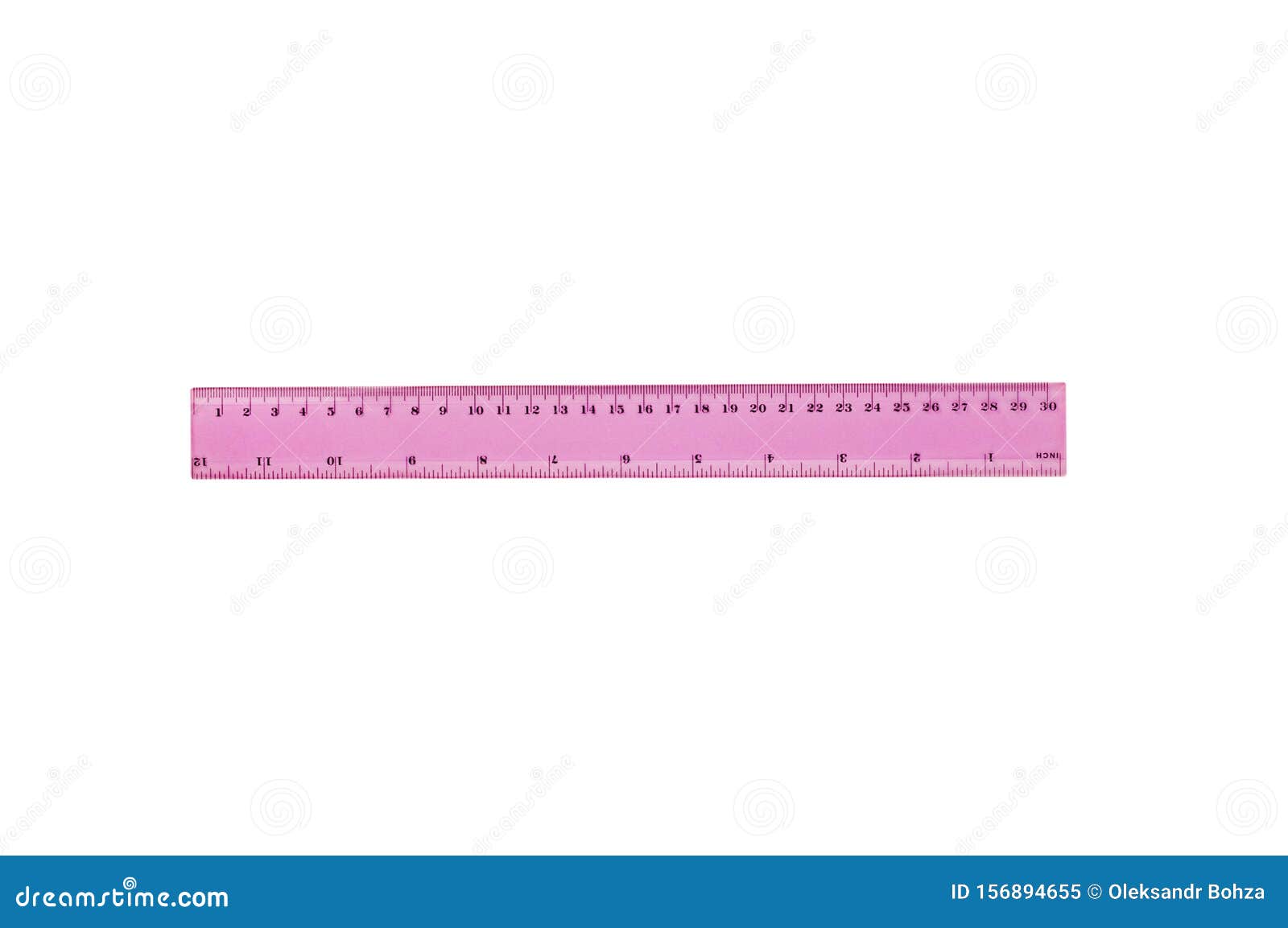 Pink Ruler On Yellow Background Stock Image | CartoonDealer.com #222404893
