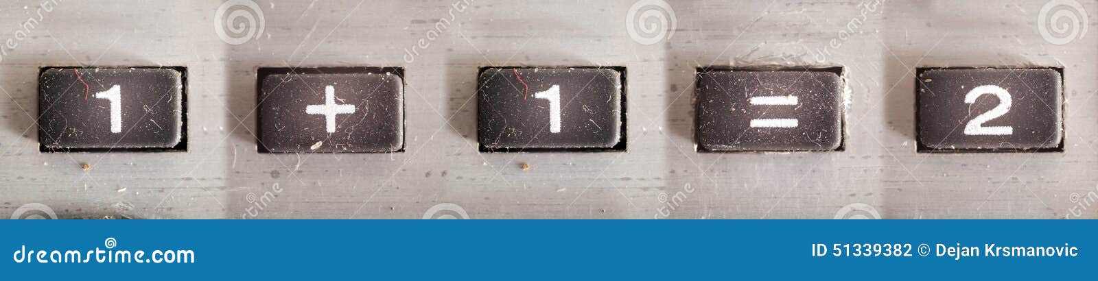 One Plus One stock photo. Image of message, accurate - 51339382