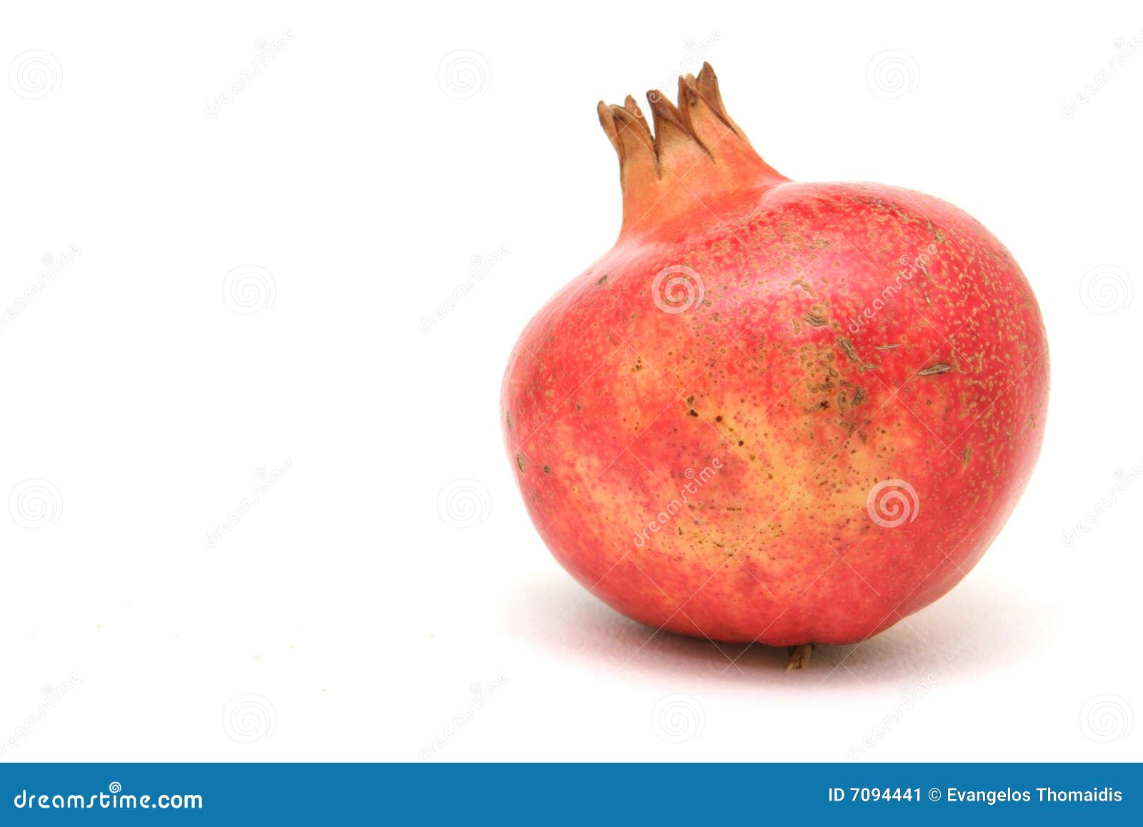 One pomegranate stock image. Image of fruit, sweet, dessert - 7094441