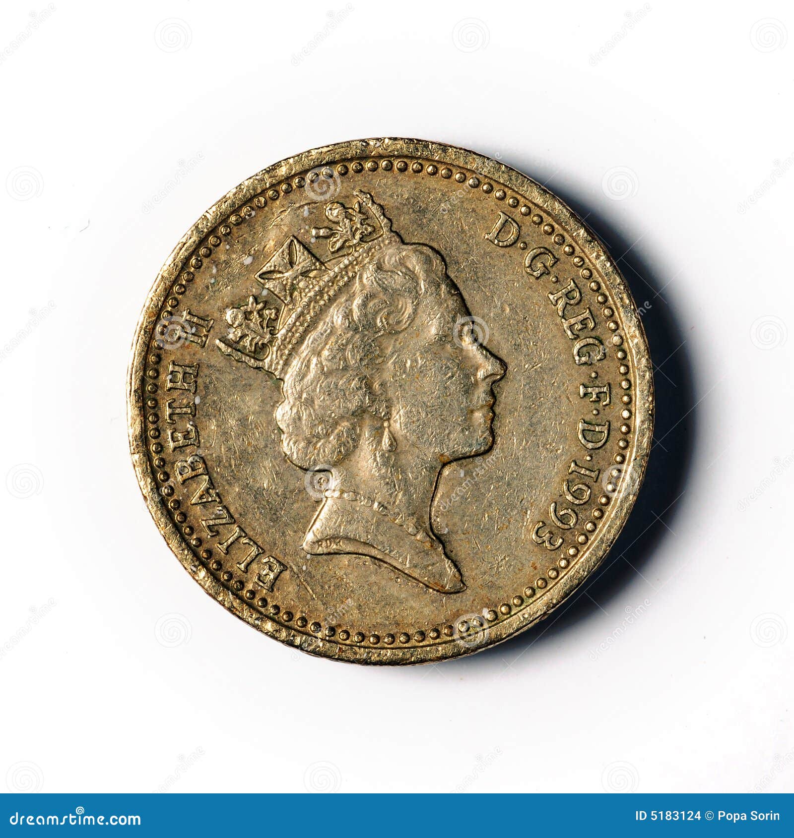 One pound sterling editorial stock image. Image of pound - 5183124