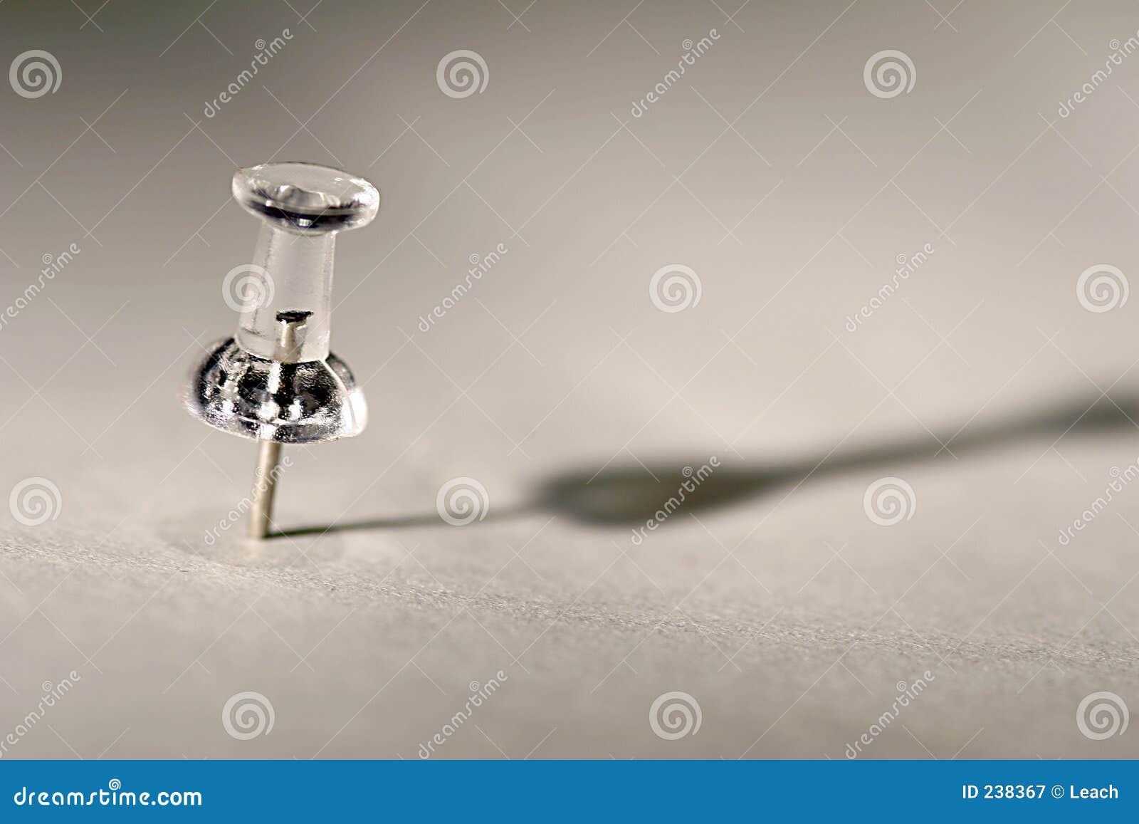 One Push Pin on White Background Stock Image - Image of alone, symbolic ...
