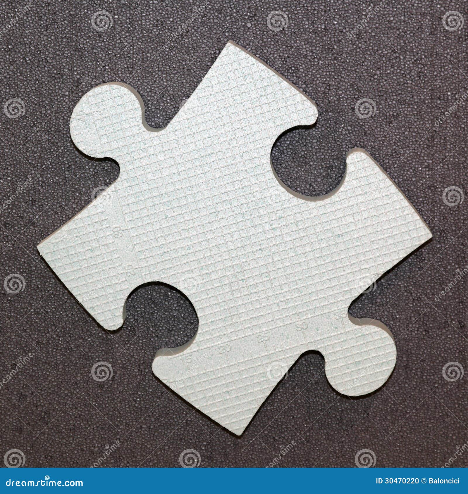 One puzzle piece stock photo. Image of problem, puzzle - 30470220