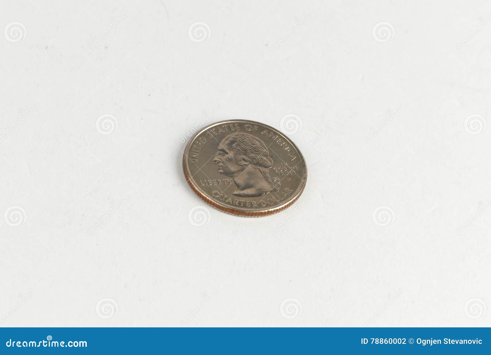 One quarter stock photo. Image of expensive, bill, count - 78860002