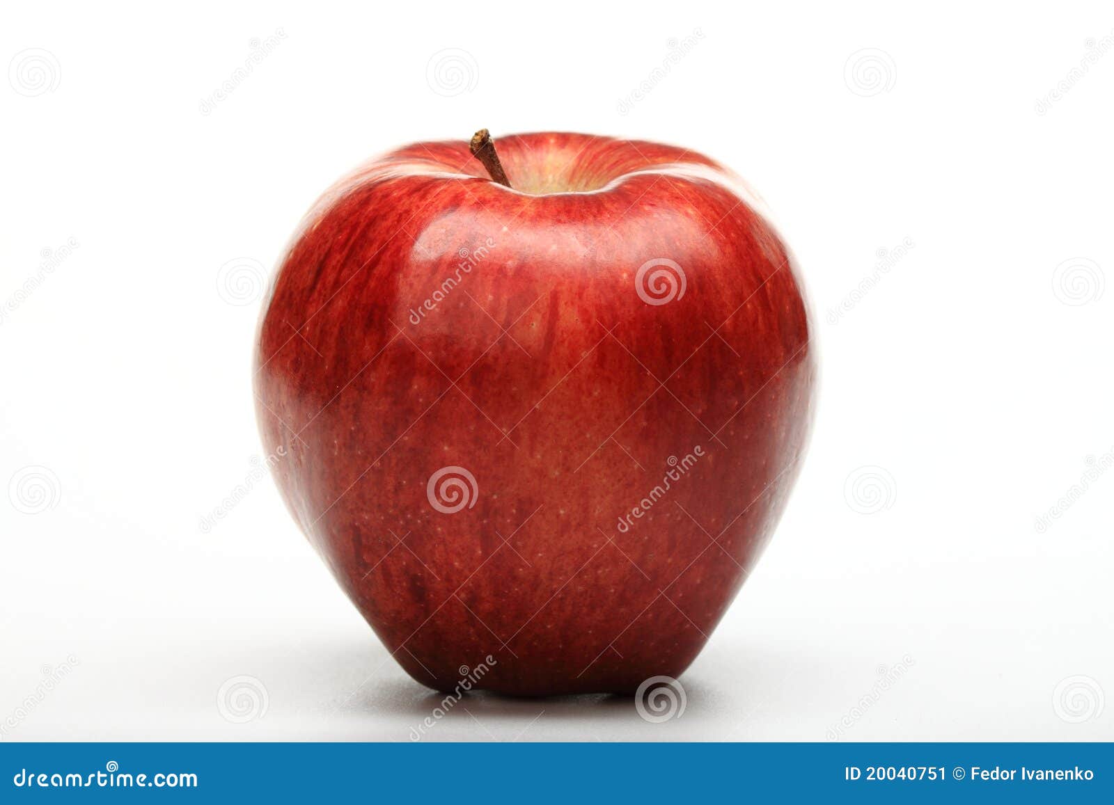 One red apple stock image. Image of gourmet, calorie - 20040751