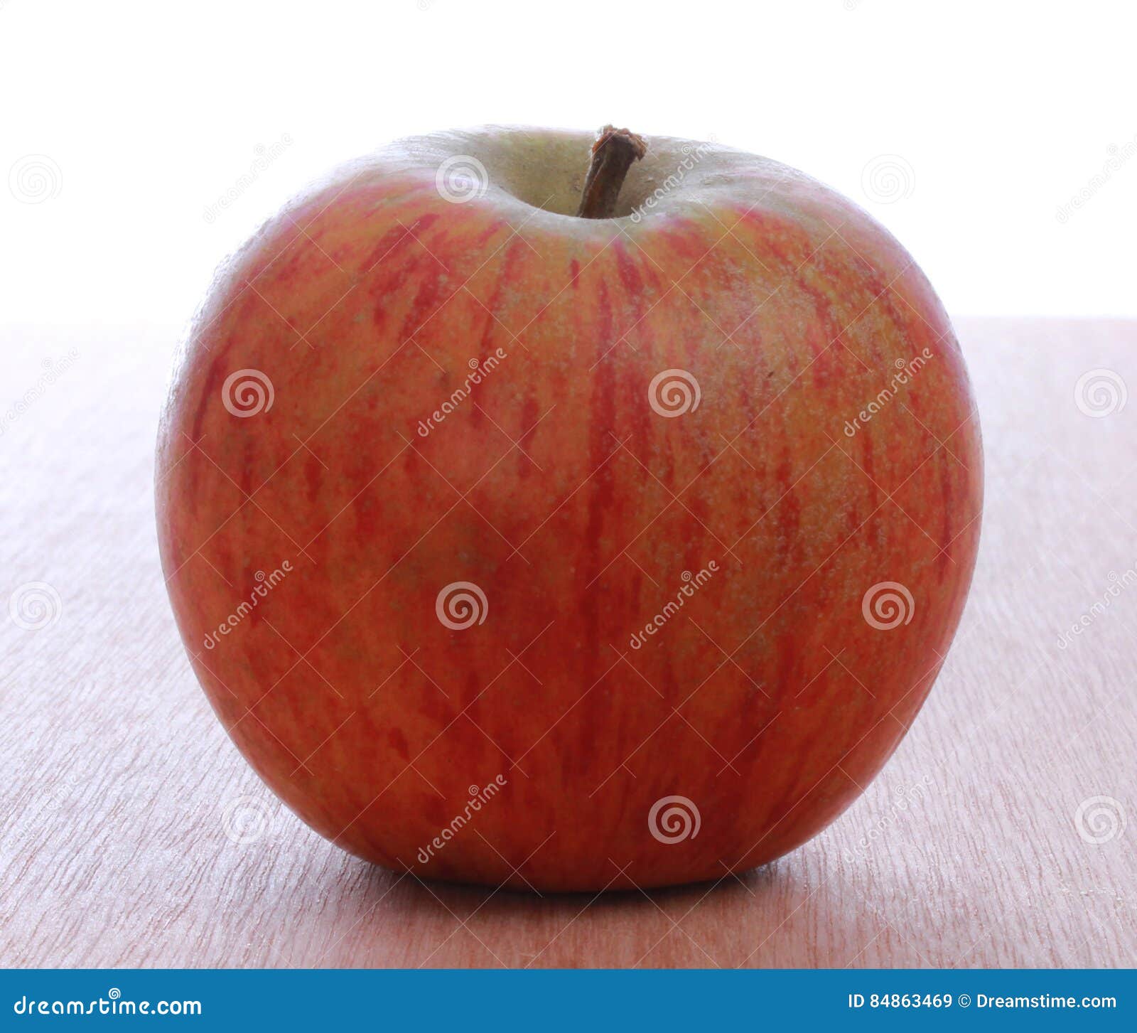 One red apple stock image. Image of fresh, fruit, perfect - 84863469