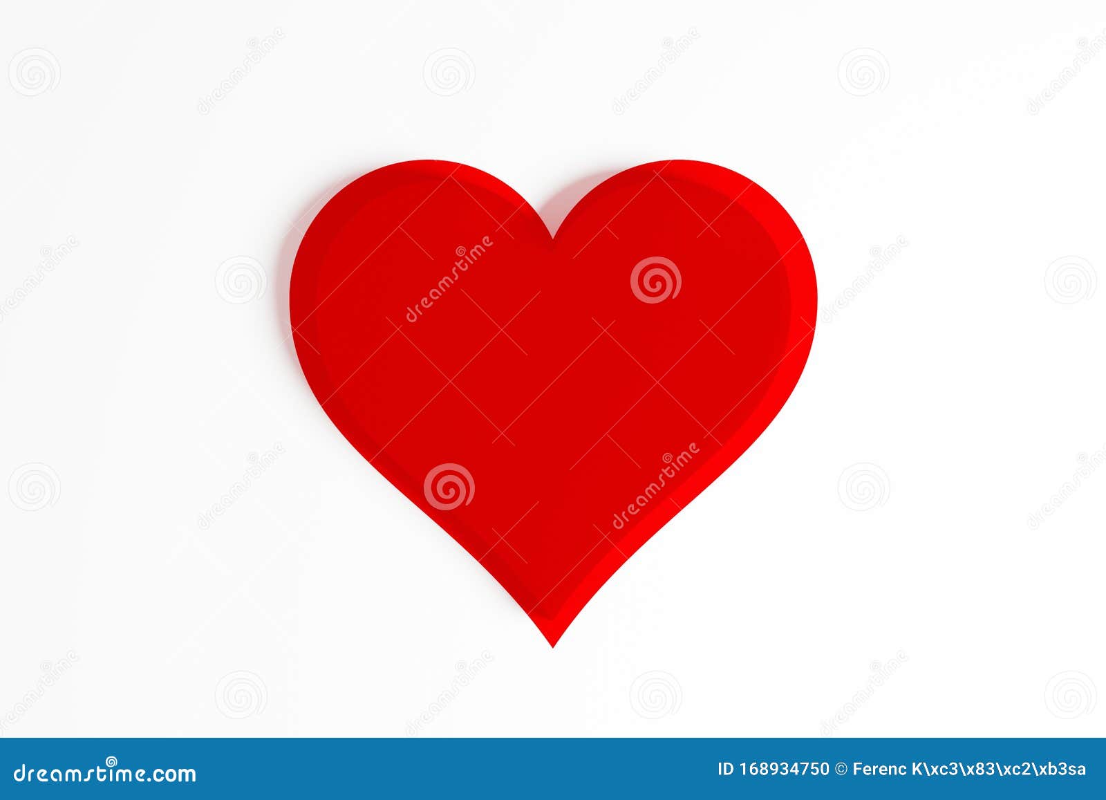One Red Heart stock illustration. Illustration of friendship - 168934750