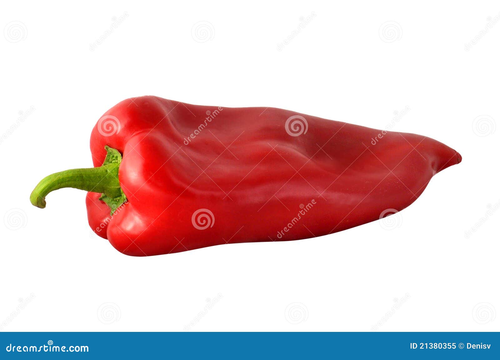 One red pepper stock image. Image of vegetables, green - 21380355