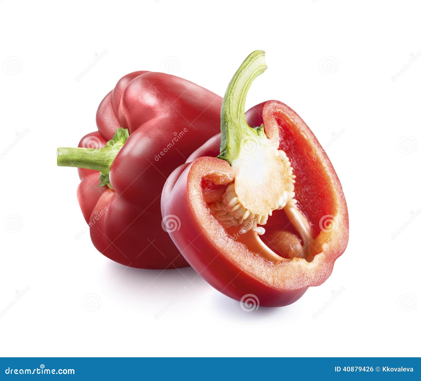 3,309 Half Red Bell Pepper White Background Photos - Free & Royalty ...
