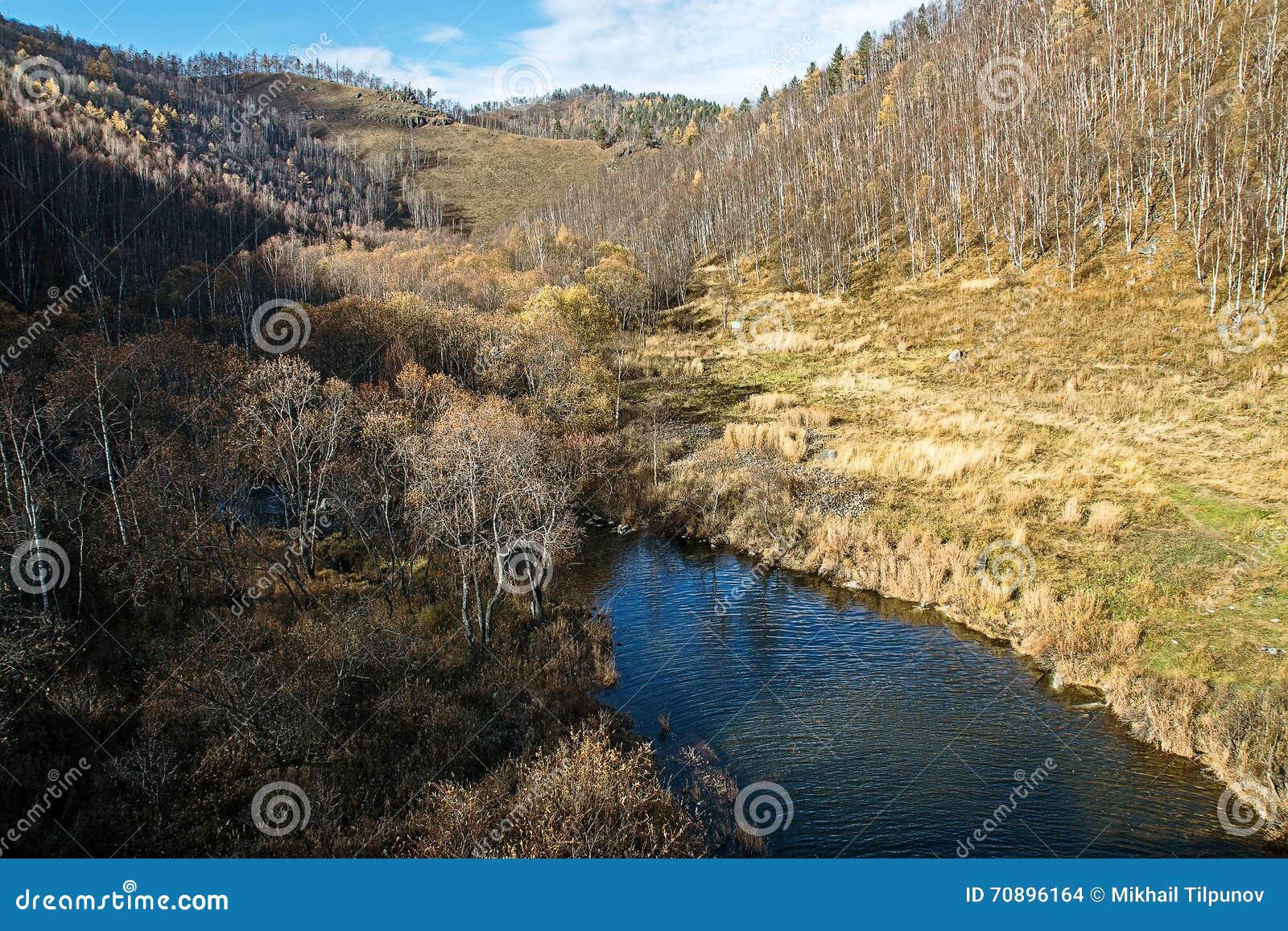 One of the Rivers Flowing into Lake Baikal Stock Photo - Image of ...
