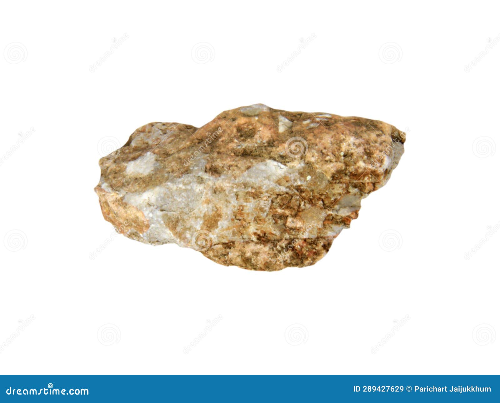 One Rock Isolated on White Background with Clipping Path Stock Image ...