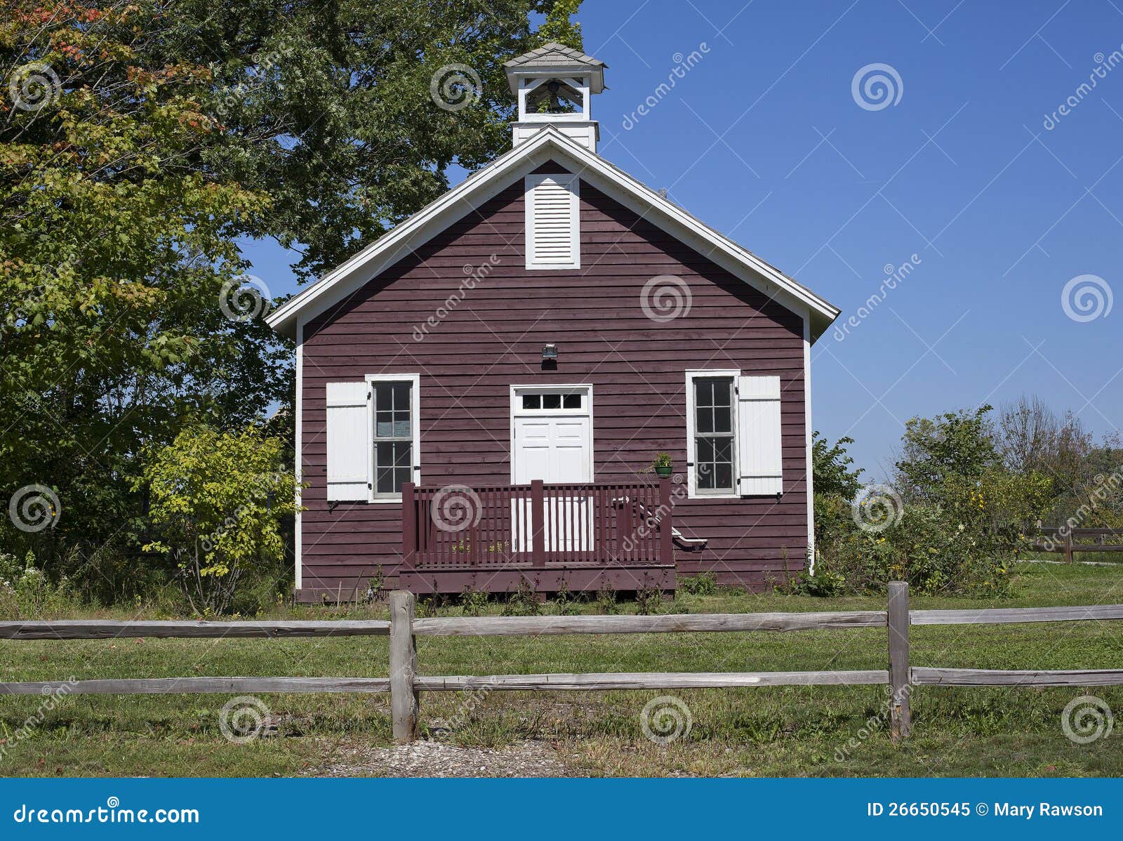 One Room Schoolhouse stock image. Image of education - 26650545