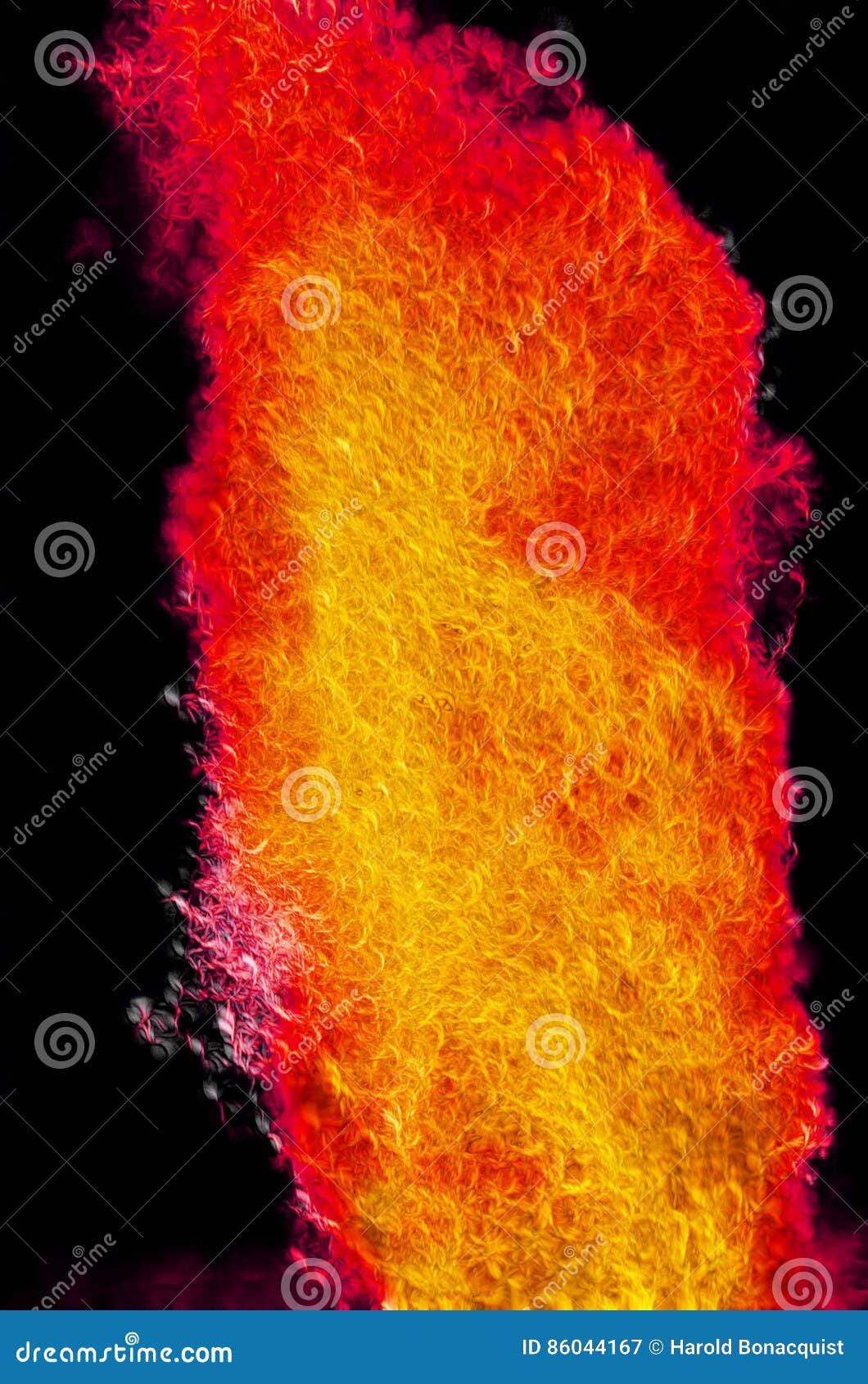 One of a Series of Very Vivid Bonfire Flames Stock Illustration ...