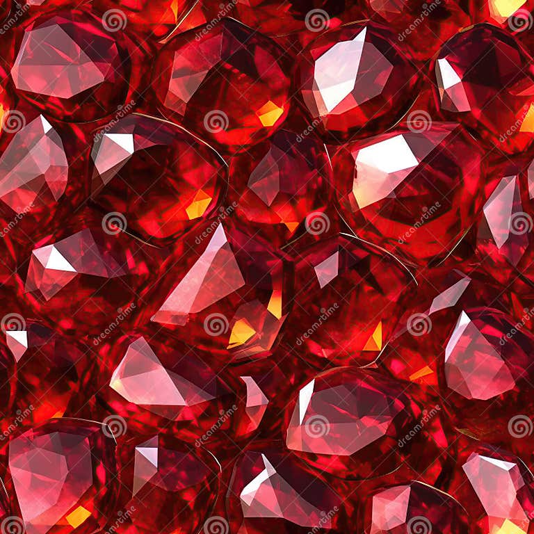 One Shine Ruby Macro Beautiful Texture Tile Seamless Background ...