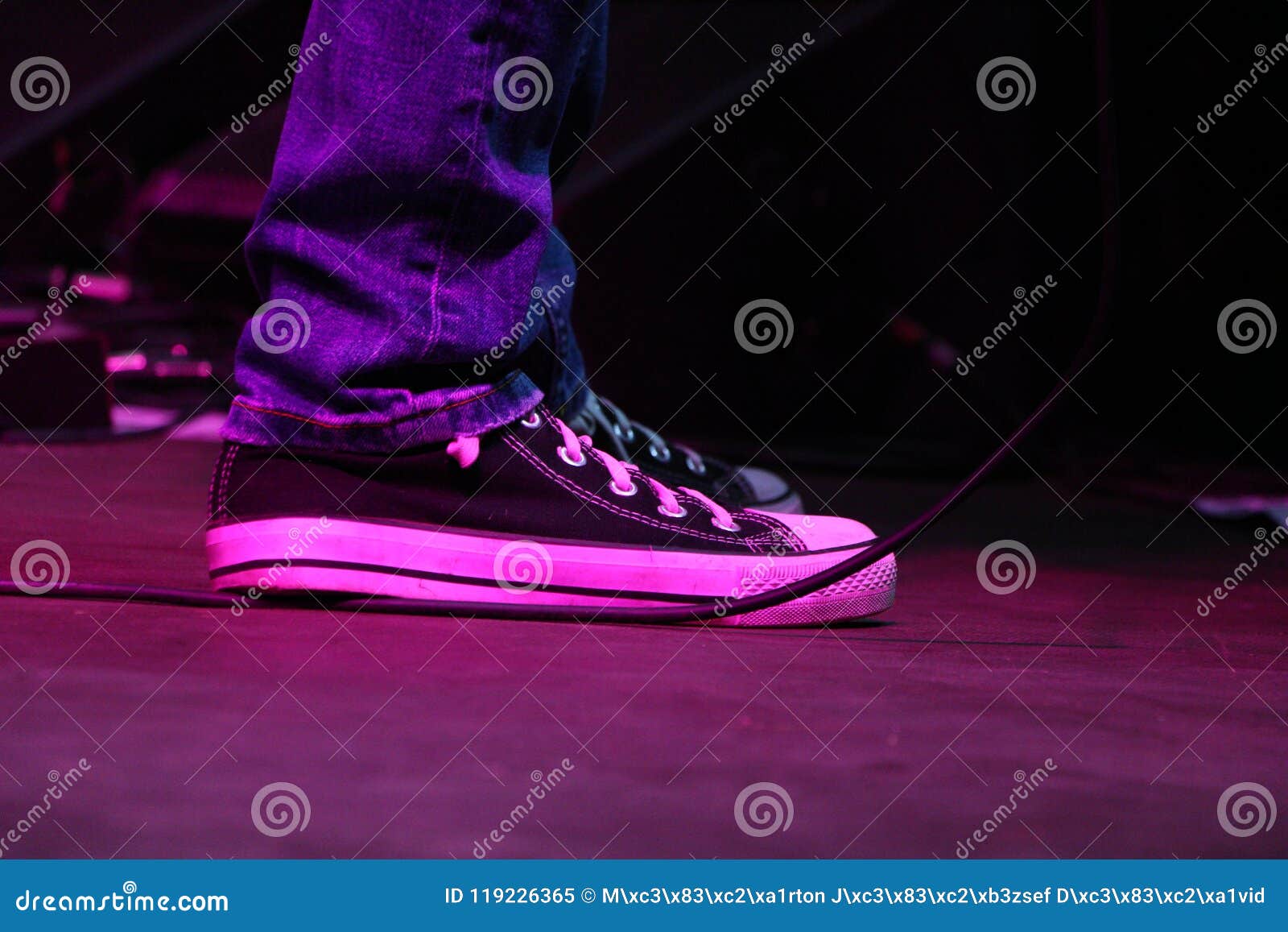 One shoe stock image. Image of shoes, shoe, cable, guitarist - 119226365
