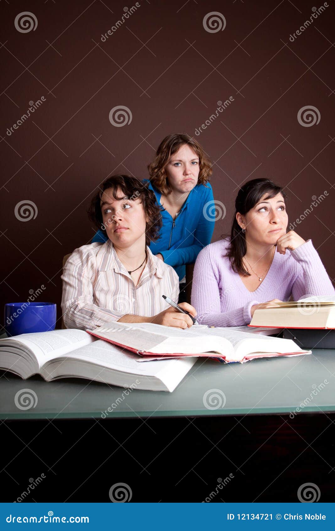 One shunned student stock image. Image of shunned, stress - 12134721