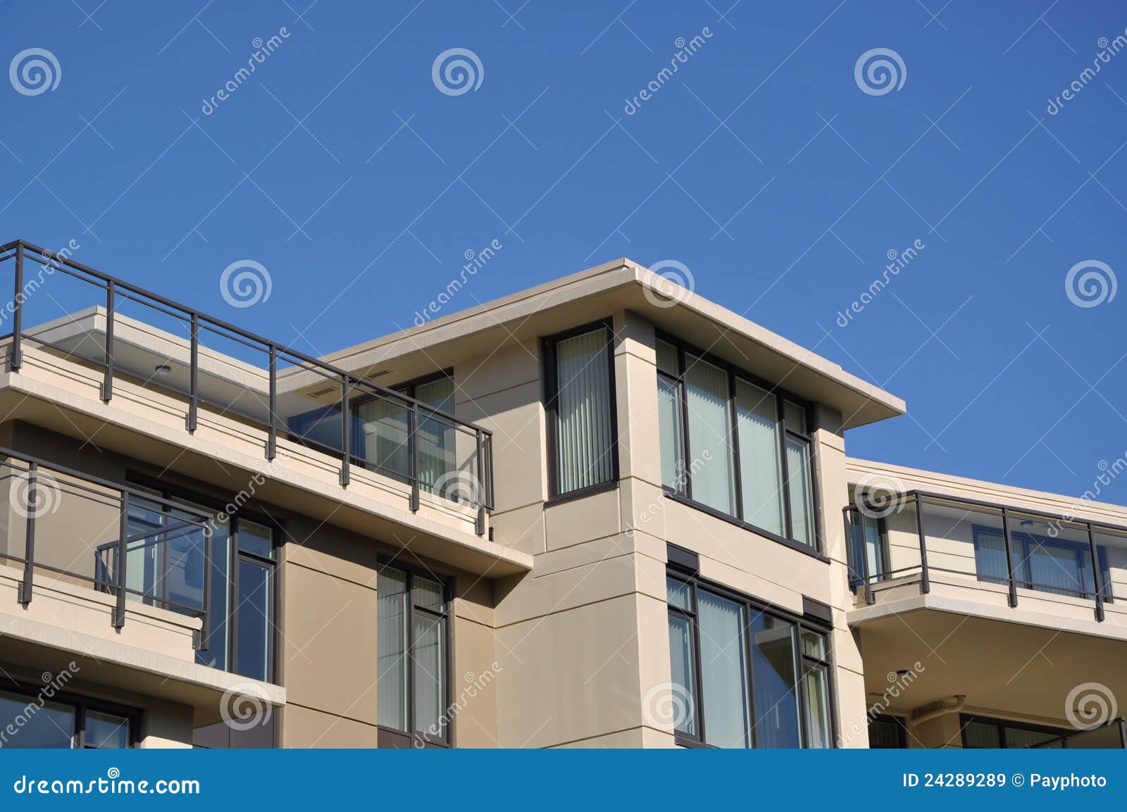 One side of building stock image. Image of tall, perspective - 24289289
