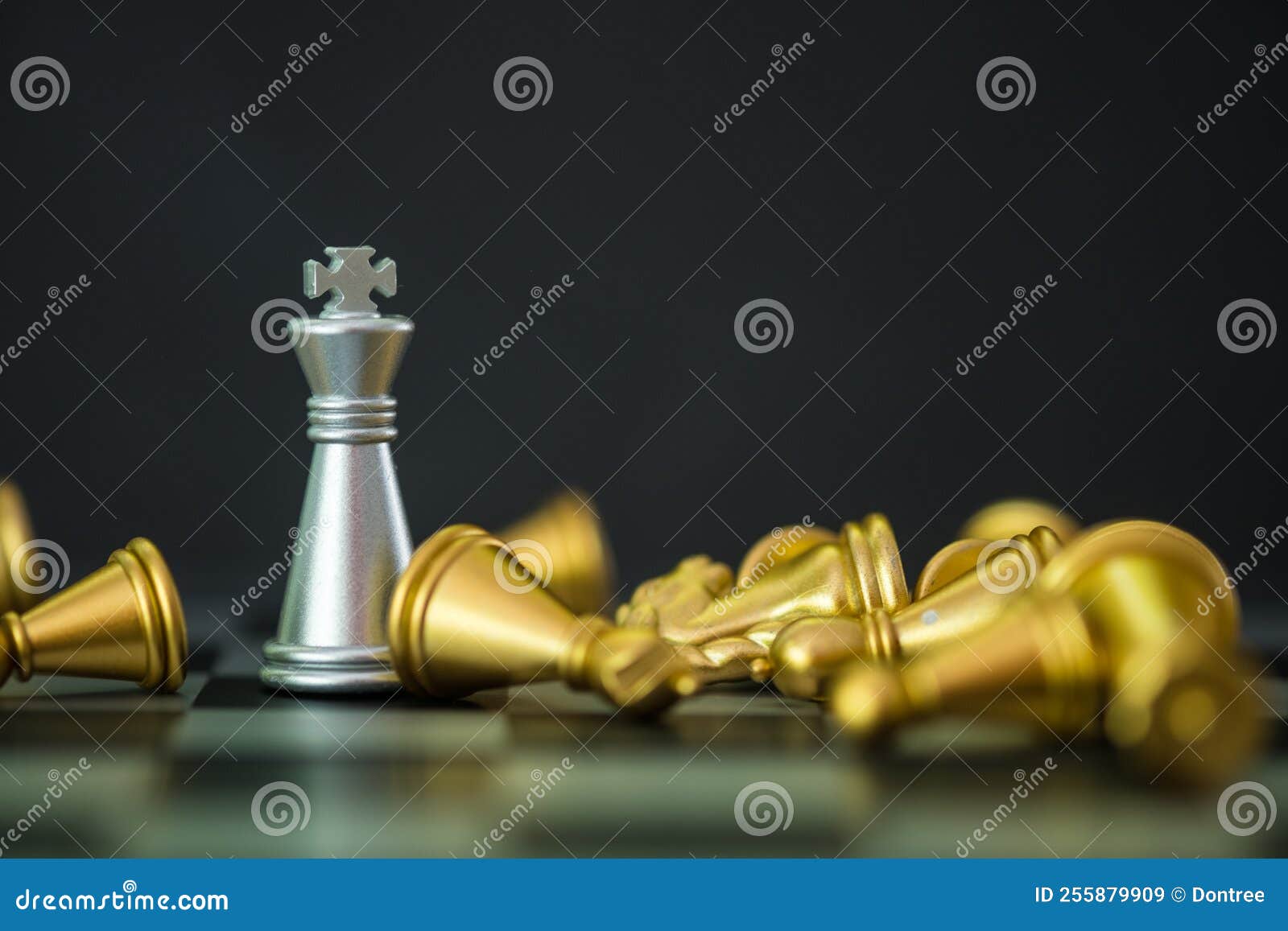 One Silver King Chess Standing and Outstanding among the Collapse of ...
