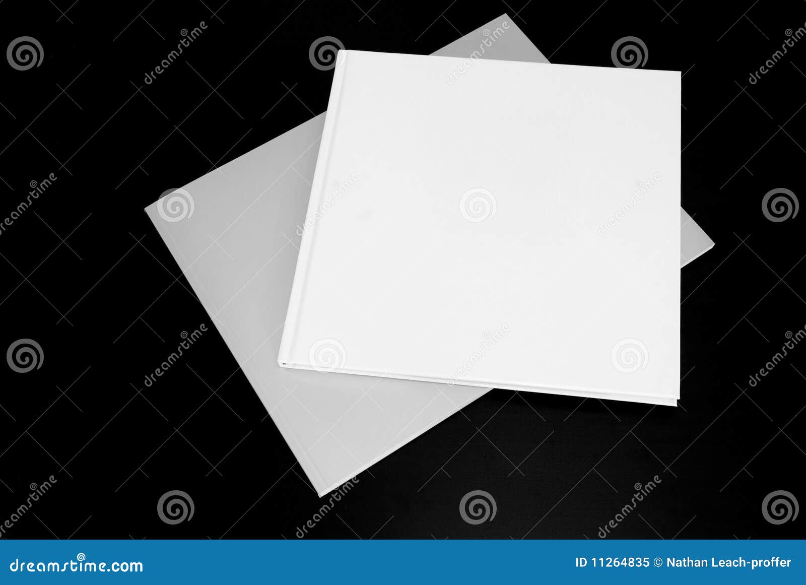One Silver One White Book Isolated Stock Image - Image of white, wisdom ...