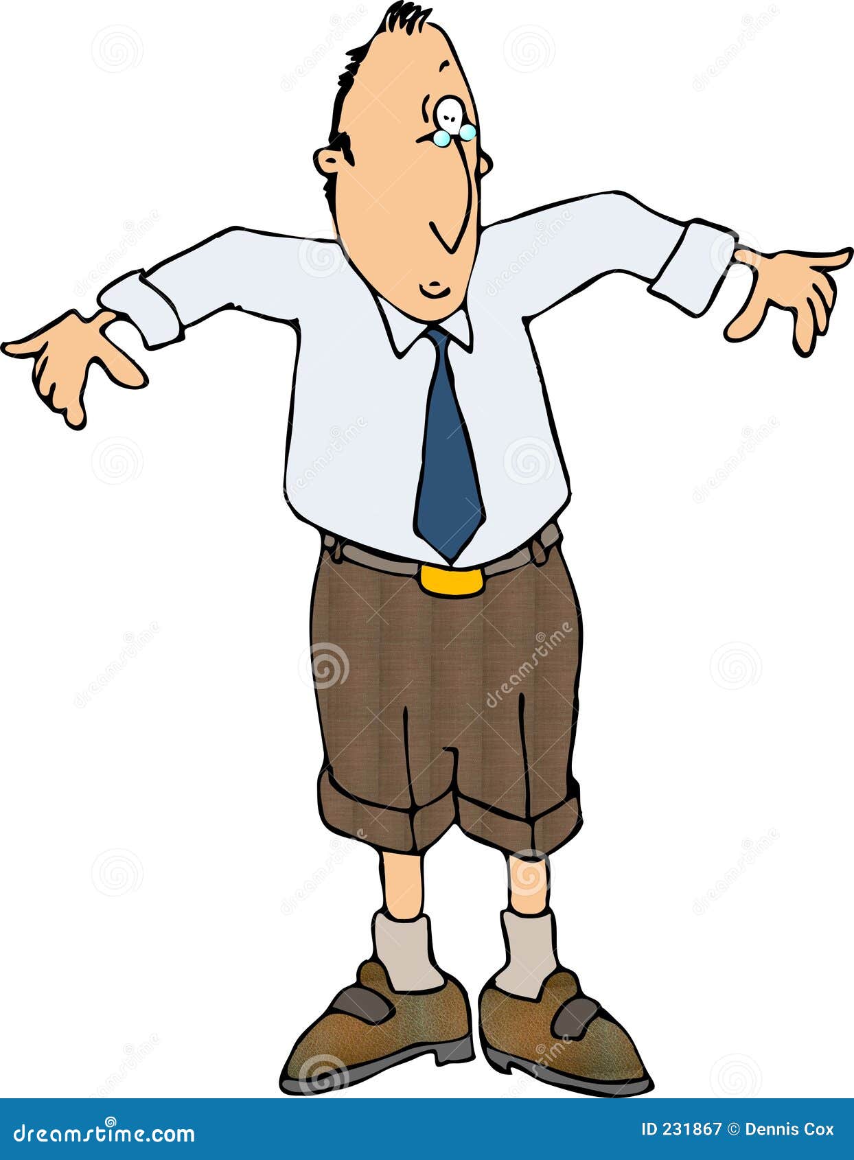 One size fits all stock illustration. Illustration of cartoon - 231867