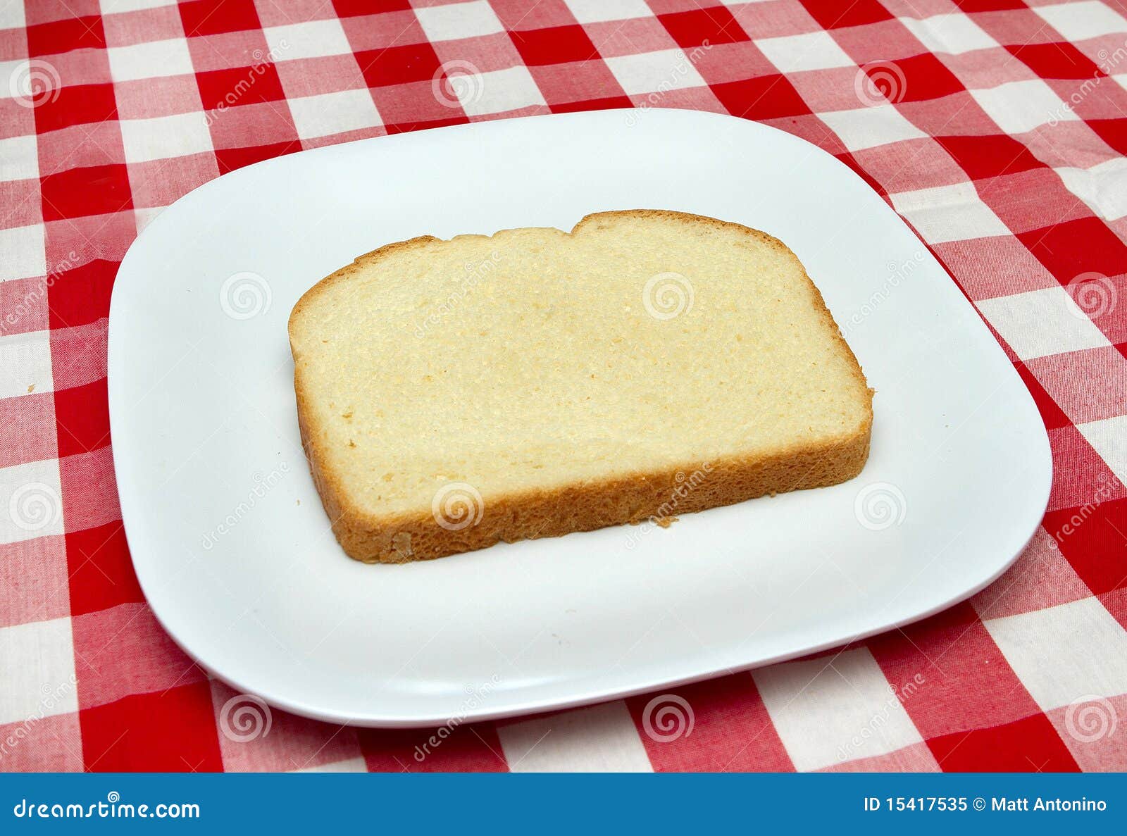 One Slice of Bread - Making a Blt Stock Image - Image of freshness ...