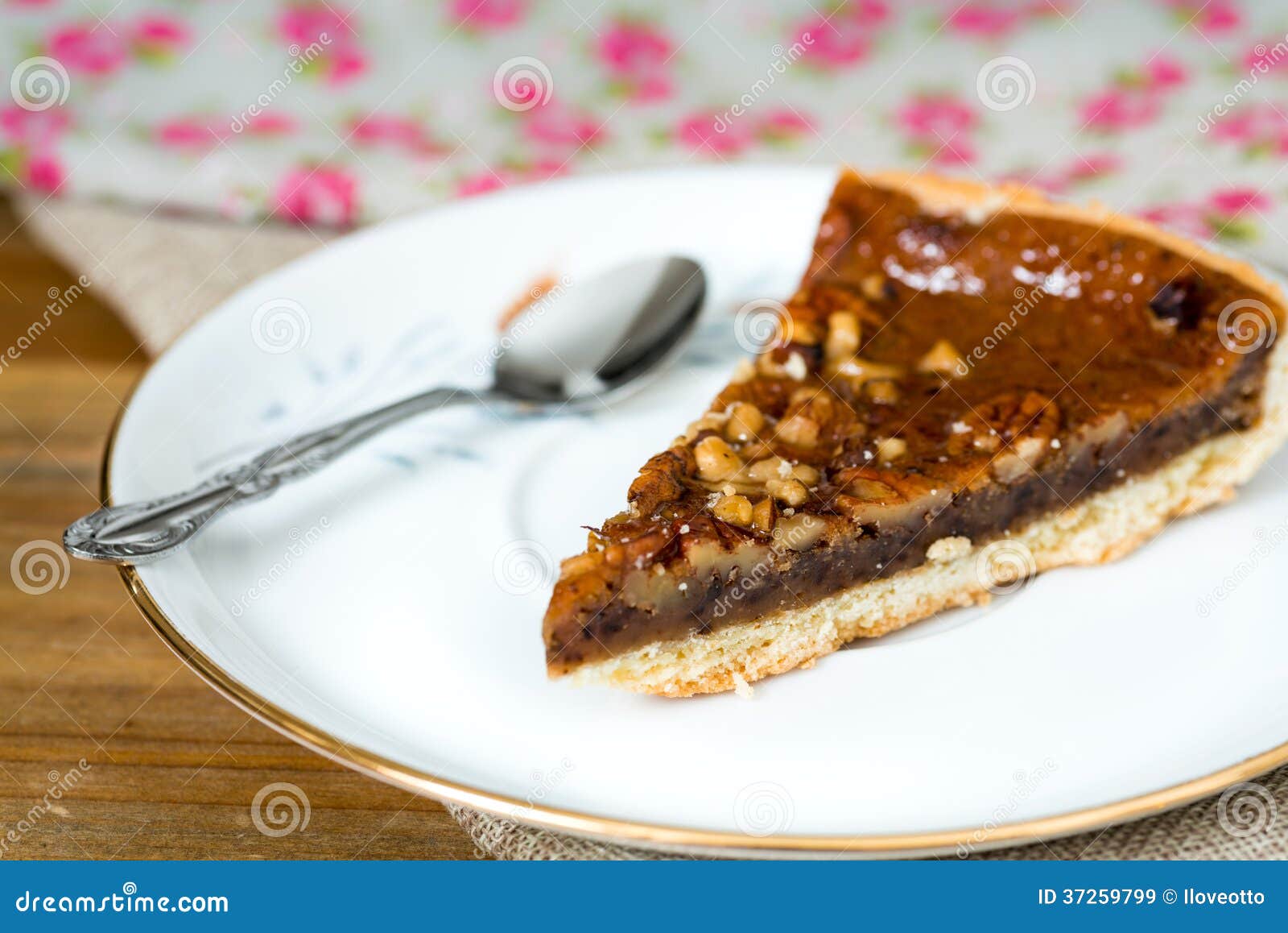 One slice of pie dessert stock image. Image of snack - 37259799