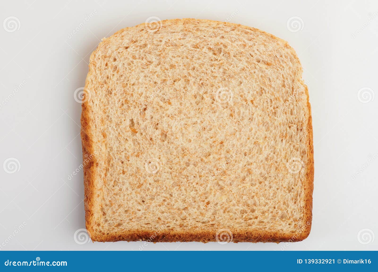 One Slice Of Wholemeal Bread Royalty-Free Stock Photo | CartoonDealer ...