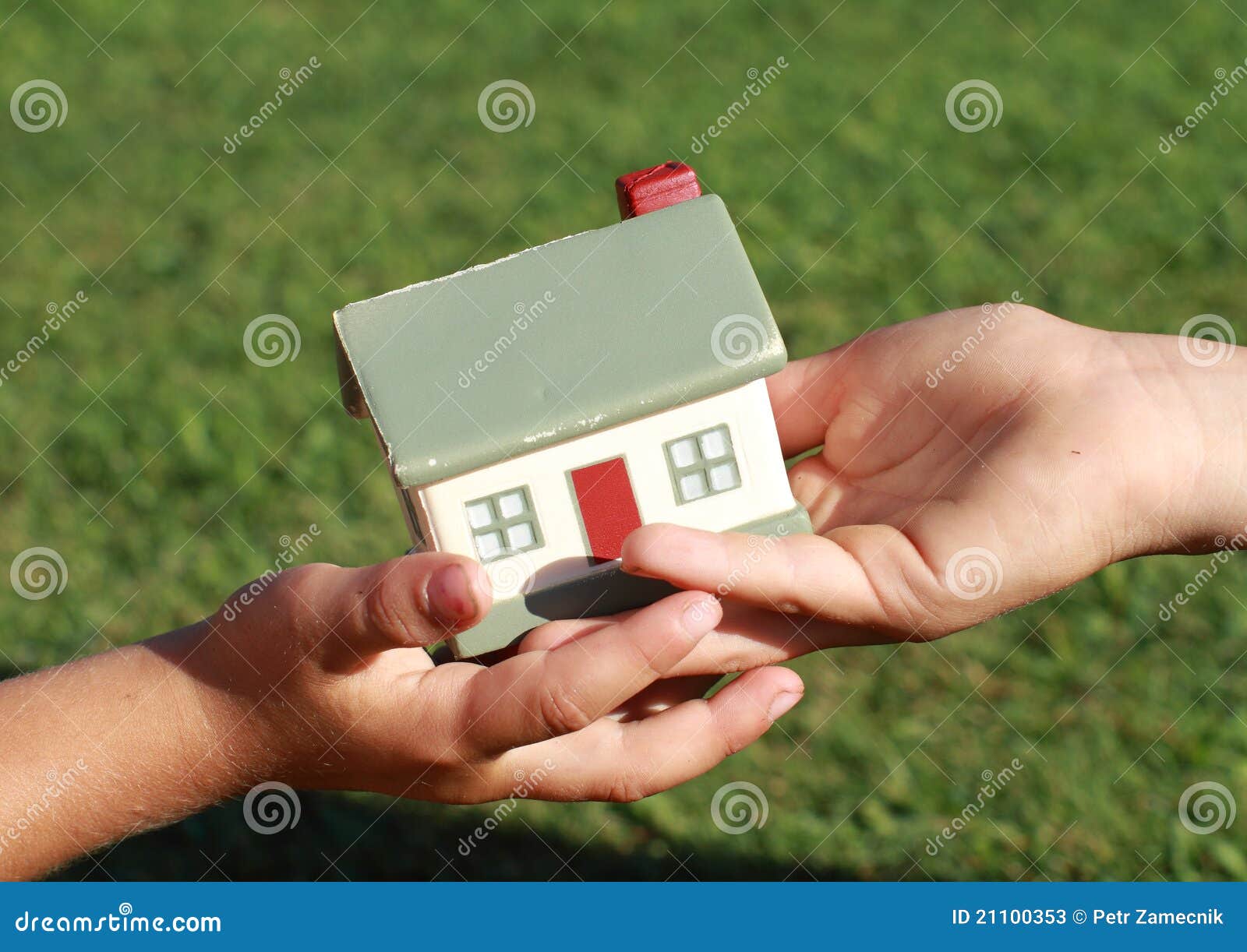 Kids Hand Sign, Gesture With Flat Open Palm, Perspective View Isolated ...