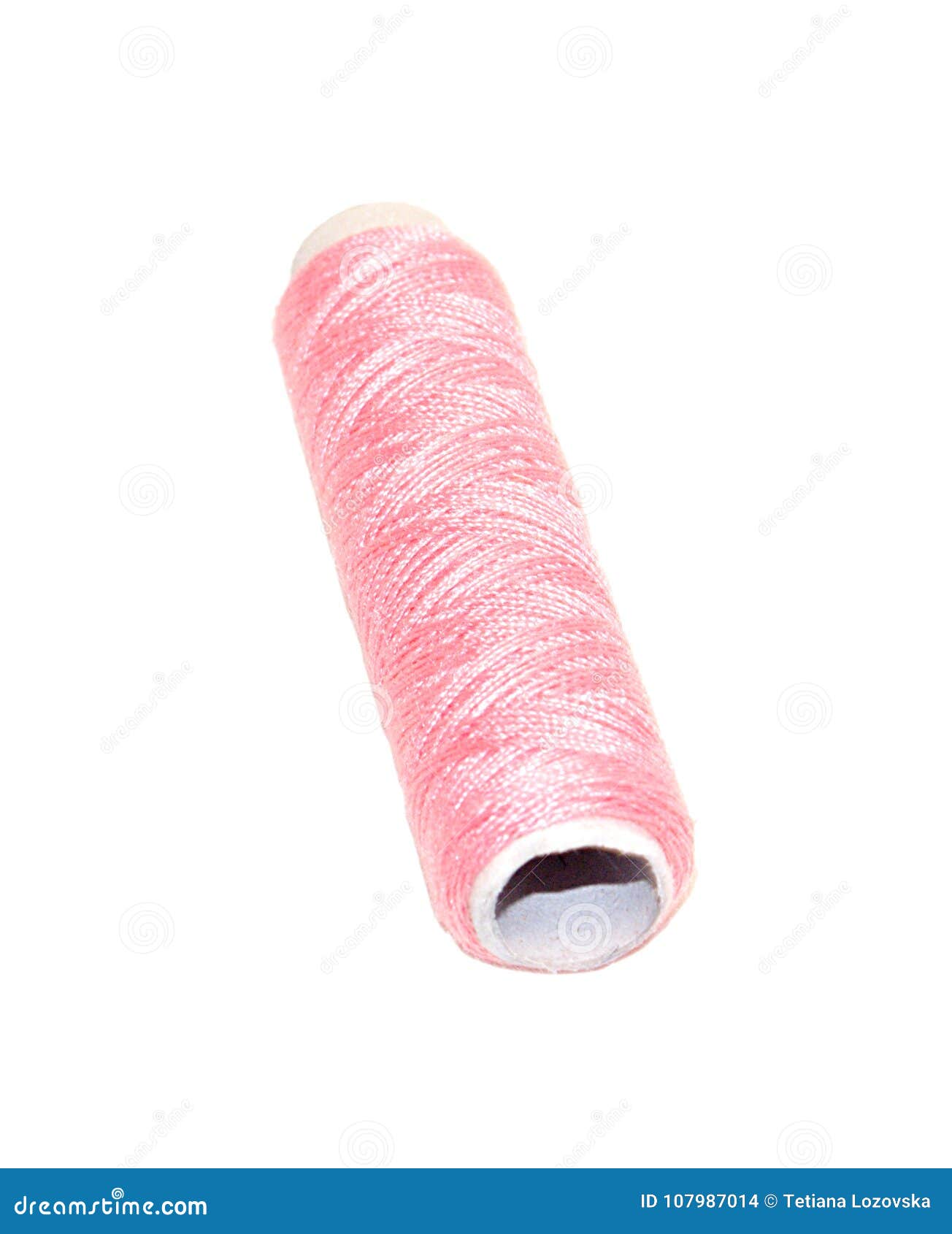 Thread Isolated on White Background Stock Photo - Image of grain, yarn ...